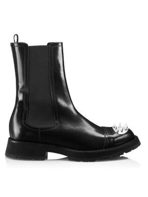 McQueen Punk Stud Chelsea Boots on SALE | Saks OFF 5TH