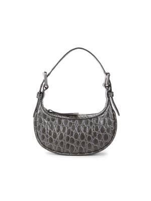 By Far Mini Soho Croc Embossed Hobo Bag on SALE | Saks OFF 5TH