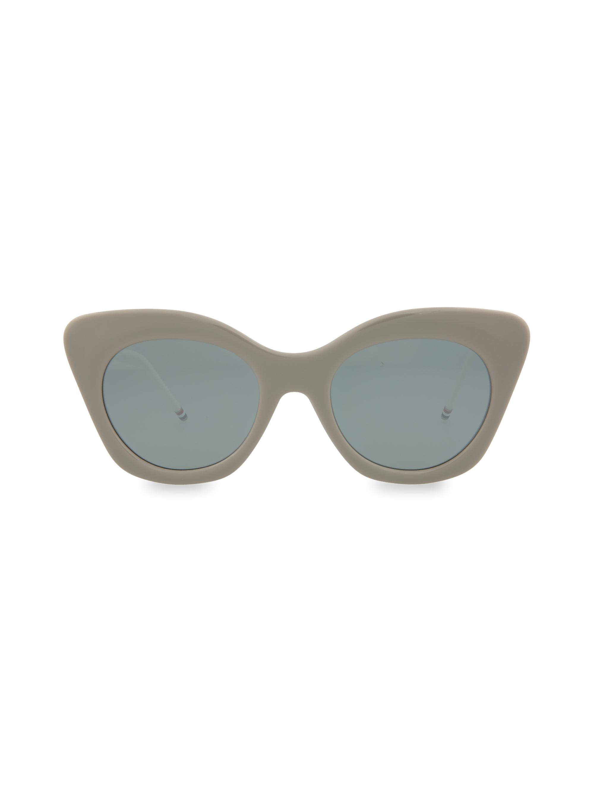 Click here for Thom Browne Womens 52MM Butterfly Sunglasses - Gre... prices