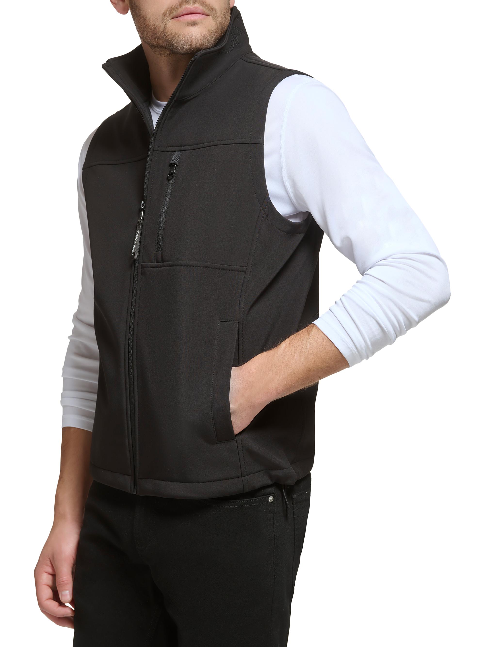 Click here for Calvin Klein Mens Infinite Stretch Soft Shell Vest... prices