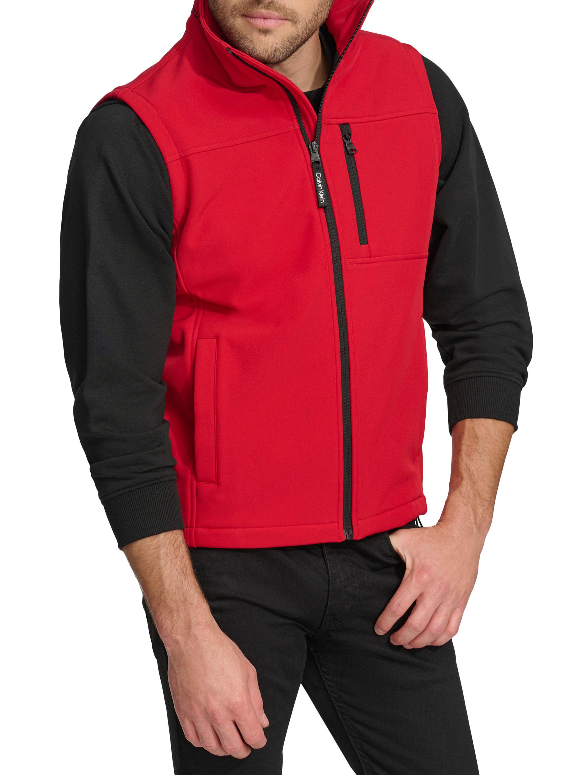 Click here for Calvin Klein Mens Infinite Stretch Soft Shell Vest... prices