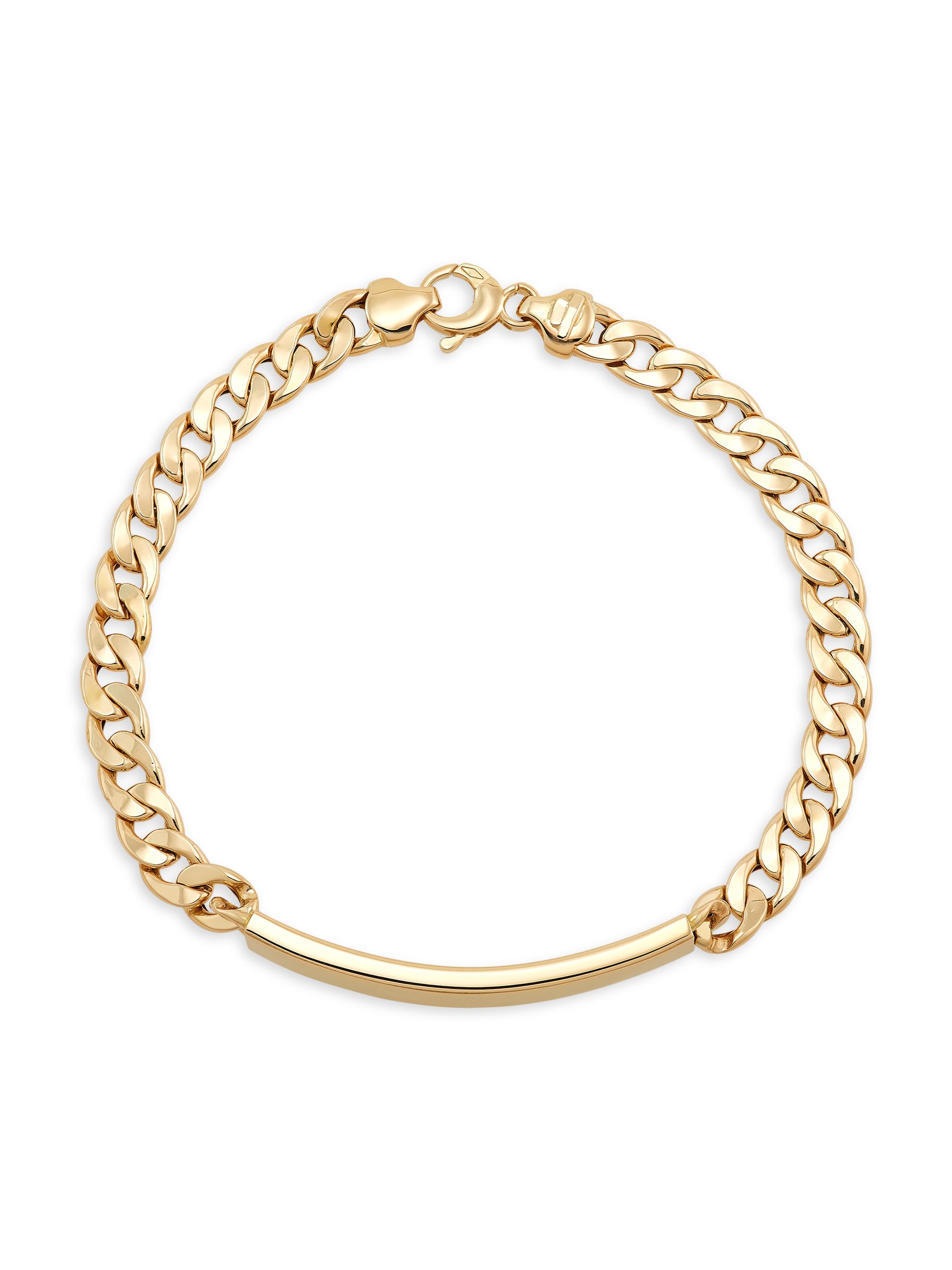 Click here for Saks Fifth Avenue Made in Italy Mens 14K Yellow Go... prices