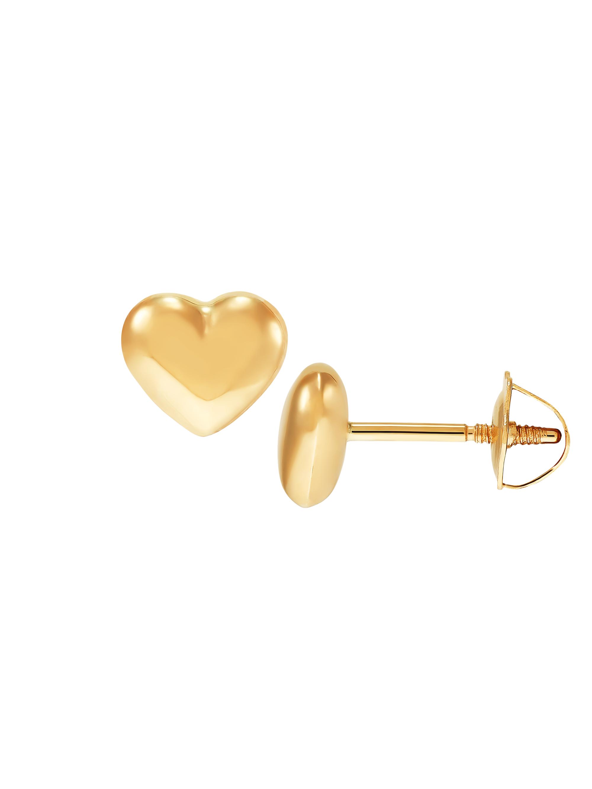 Click here for Saks Fifth Avenue Womens 14K Yellow Gold Heart Stu... prices