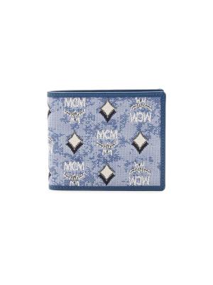 MCM Aren Logo Print Bi Fold Wallet on SALE | Saks OFF 5TH