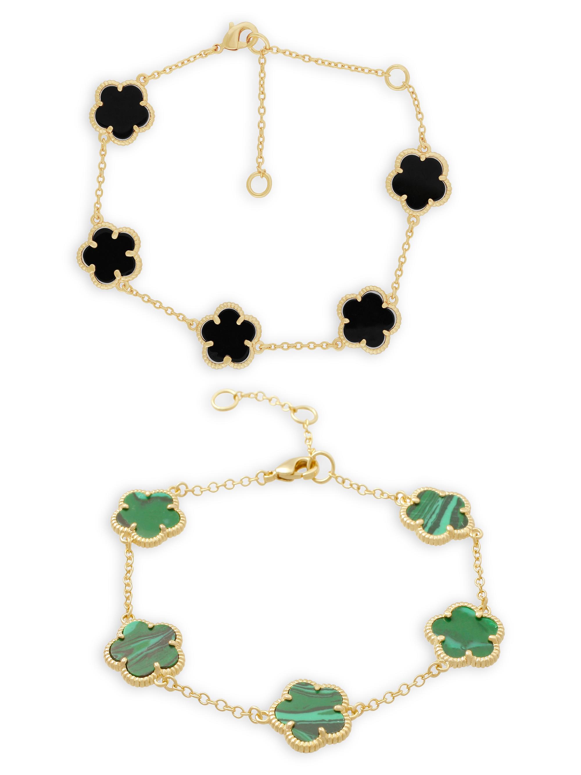 Click here for Jankuo Womens Flower 2-Piece 14K Goldplated Statio... prices