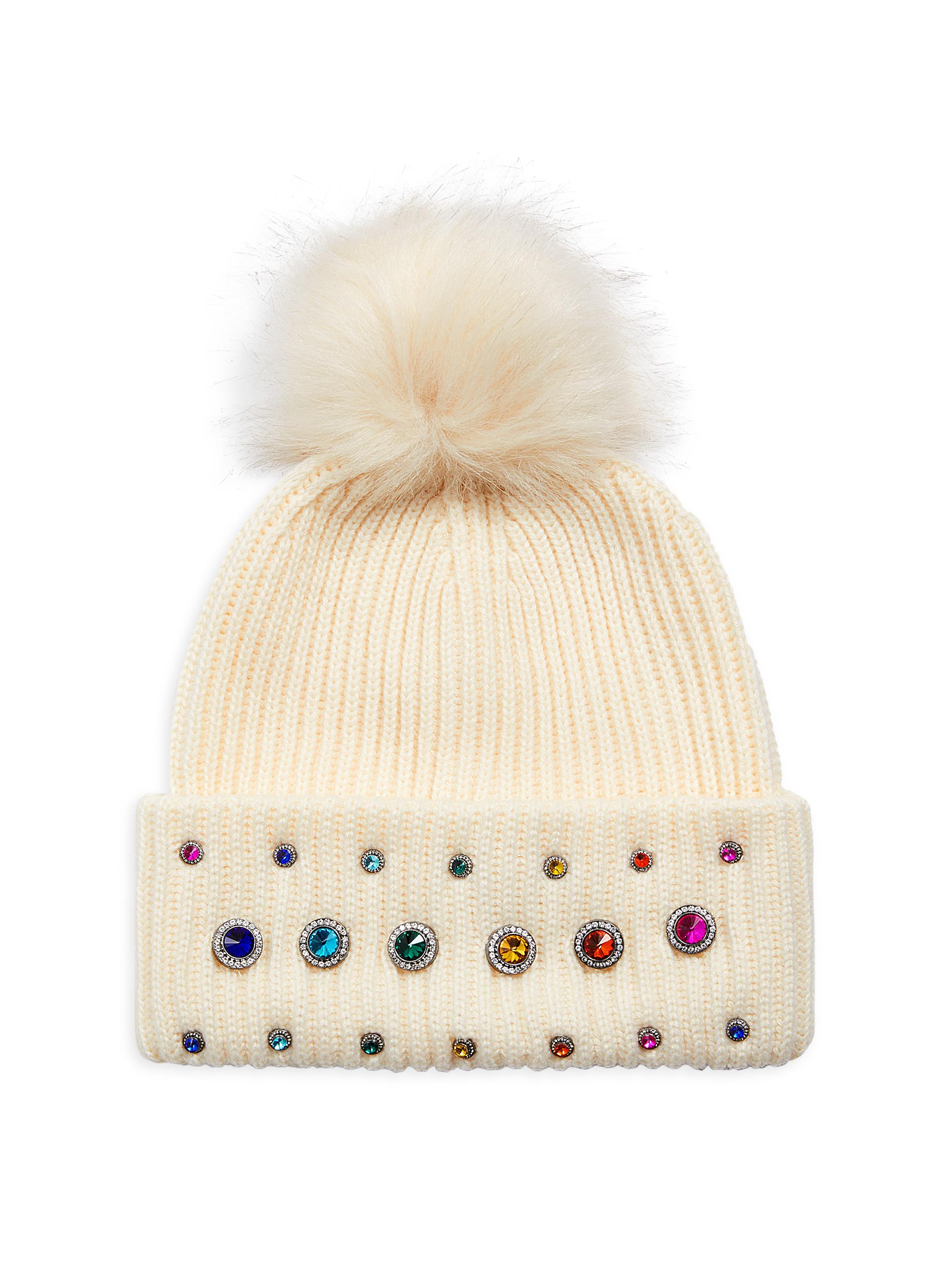 Click here for Kurt Geiger London Womens Rainbow Embellished Faux... prices