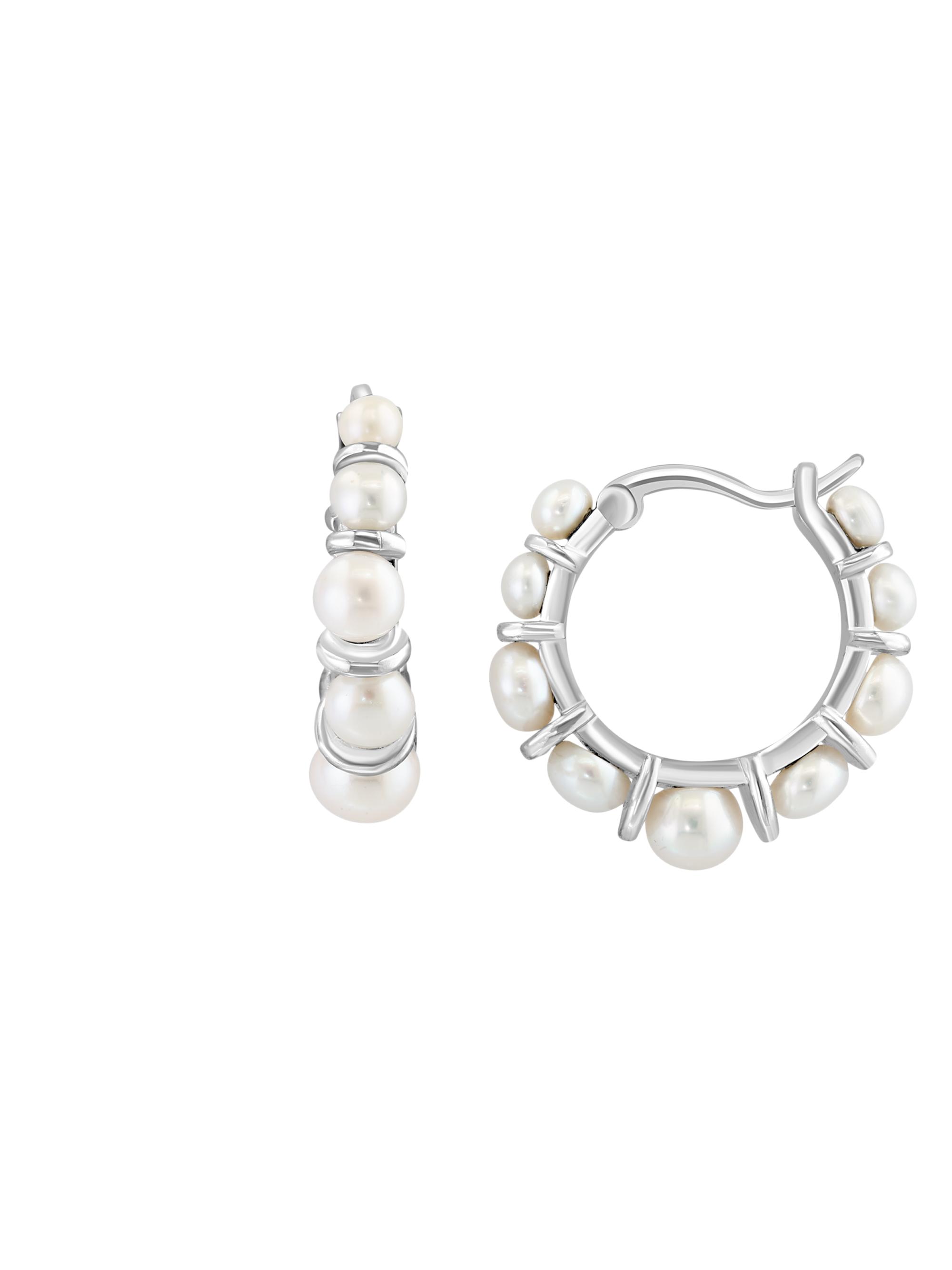 Click here for Effy Eny Womens Sterling Silver & 2.5-4MM Freshwat... prices