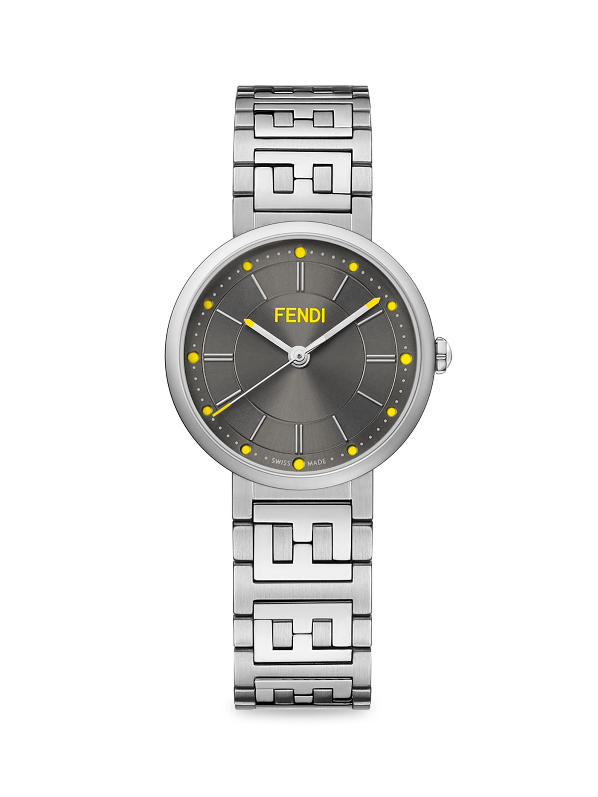 Click here for Womens Forever Fendi 29MM Stainless Steel Bracelet... prices