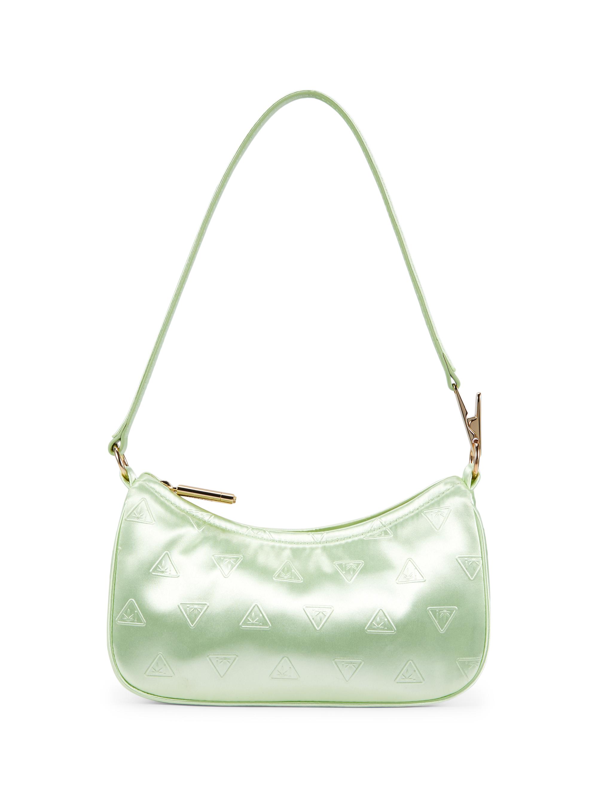 Click here for Edie Parker Womens Logo Shoulder Bag - Mint Green prices