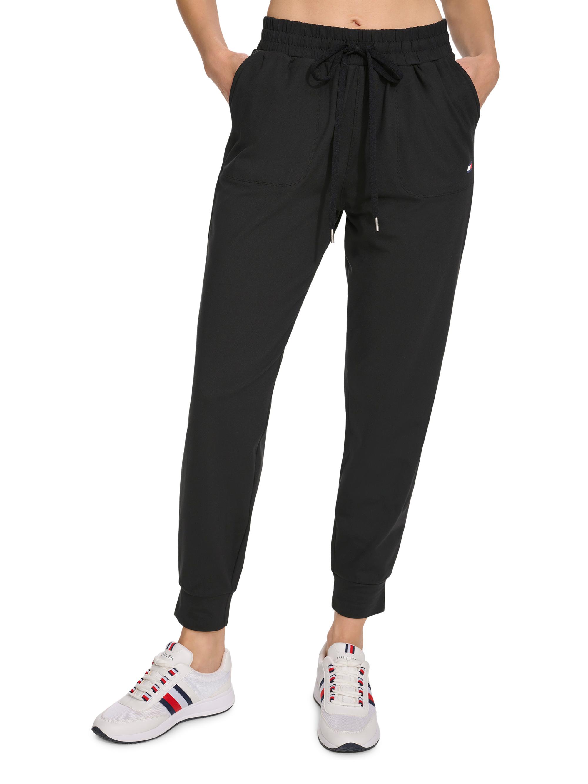 Click here for Tommy Hilfiger High Rise Drawstring Sweatpants - B... prices