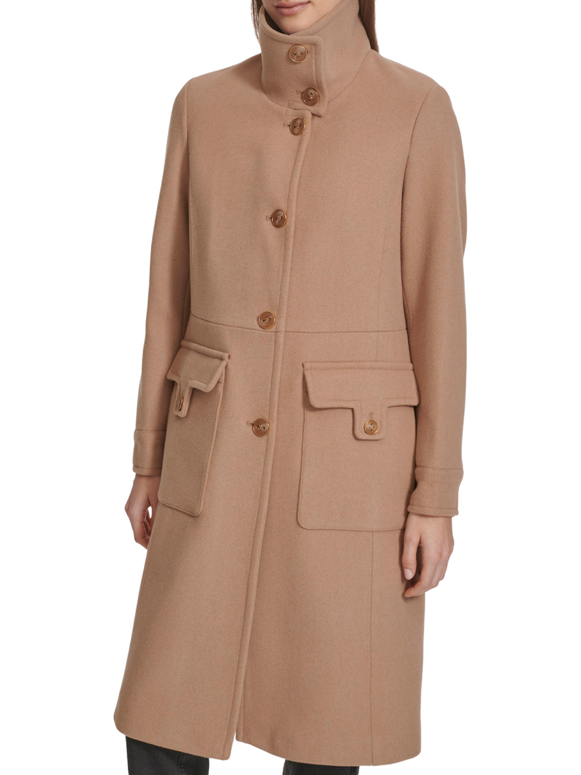 Click here for Andrew Marc Womens Almedia Sb Wool Twill Coat With... prices