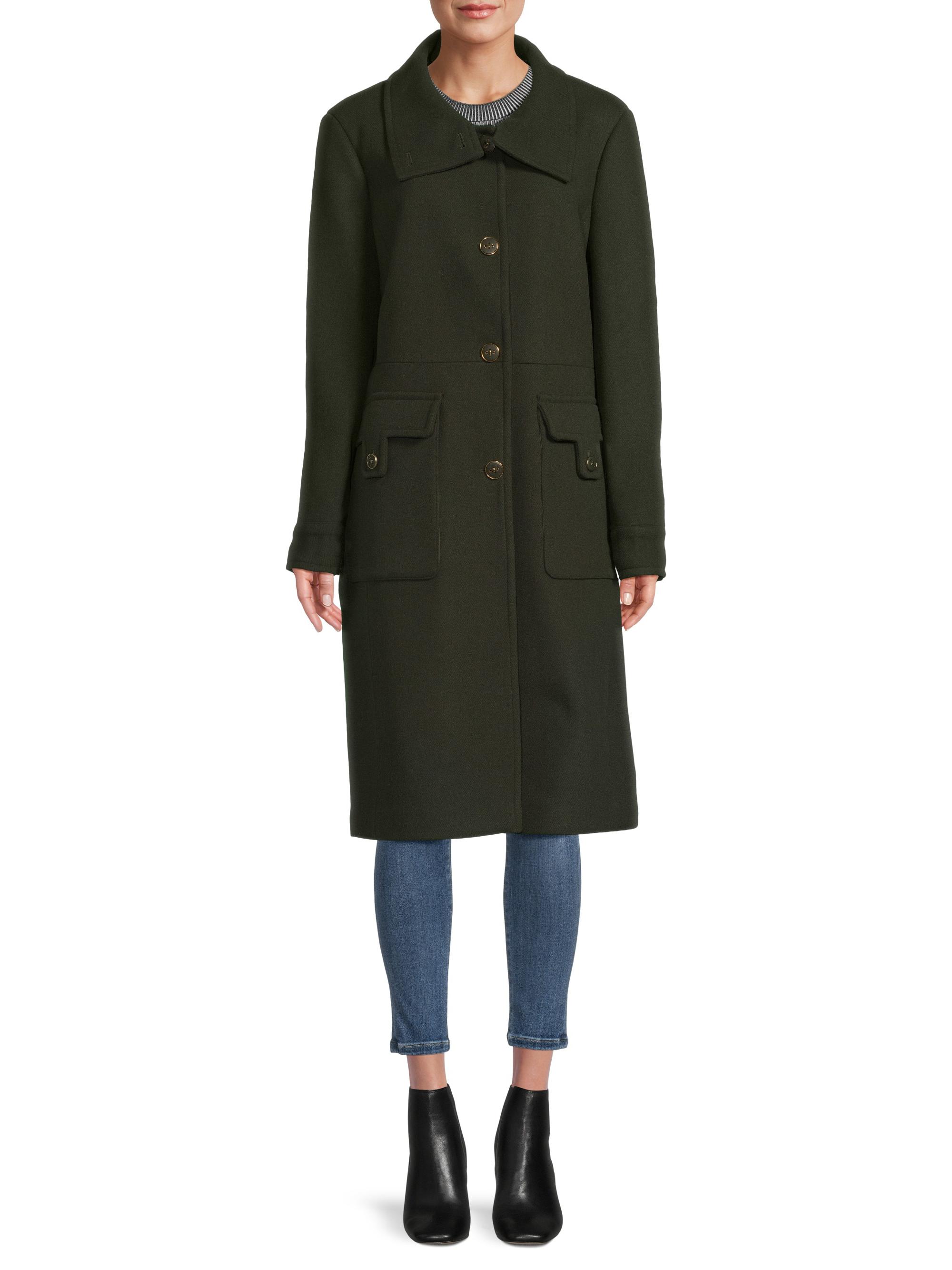 Click here for Andrew Marc Womens Almedia Sb Wool Twill Coat With... prices