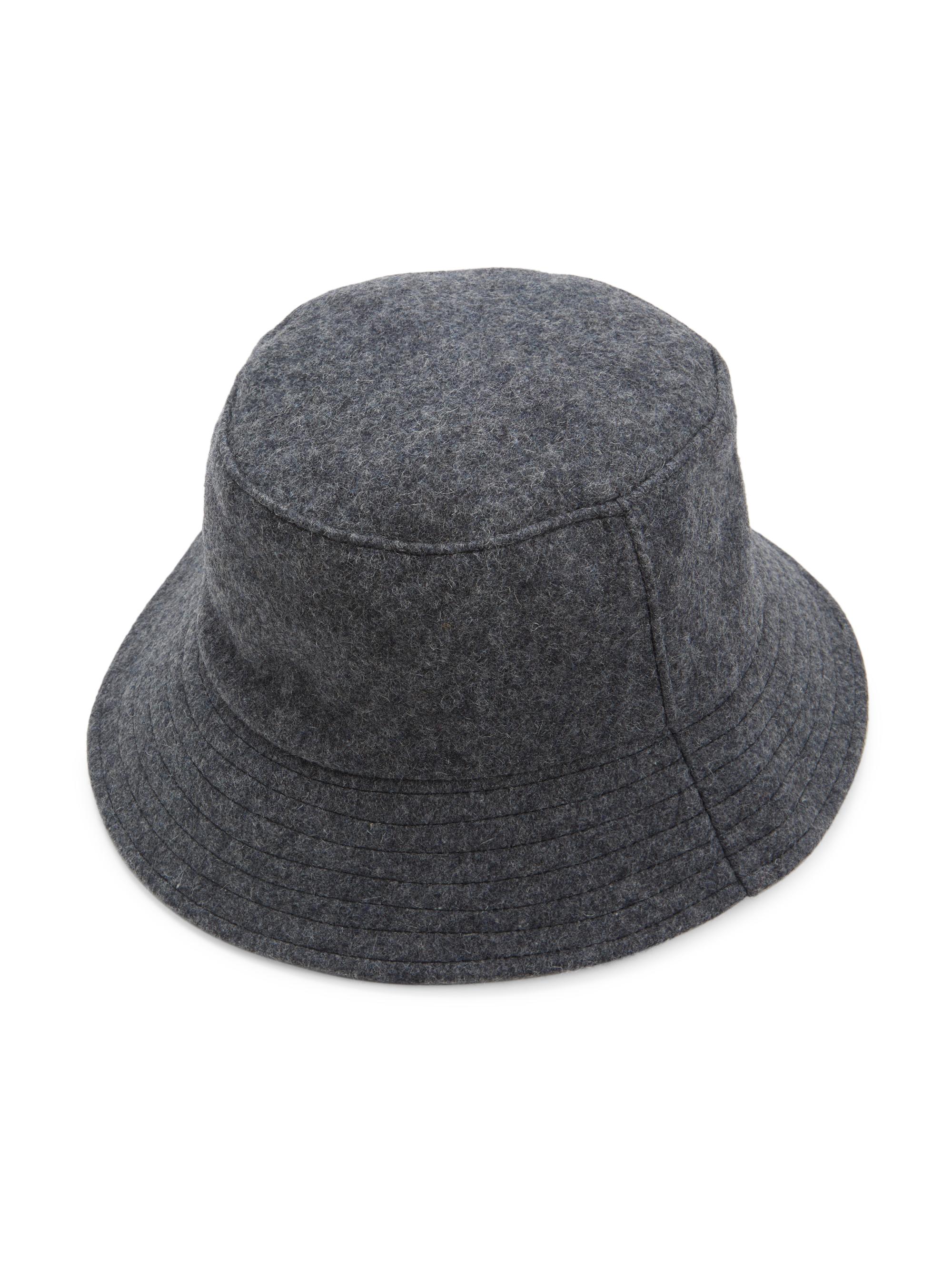 Click here for Hiso Mens Wool Blend Bucket Hat - Smoke prices