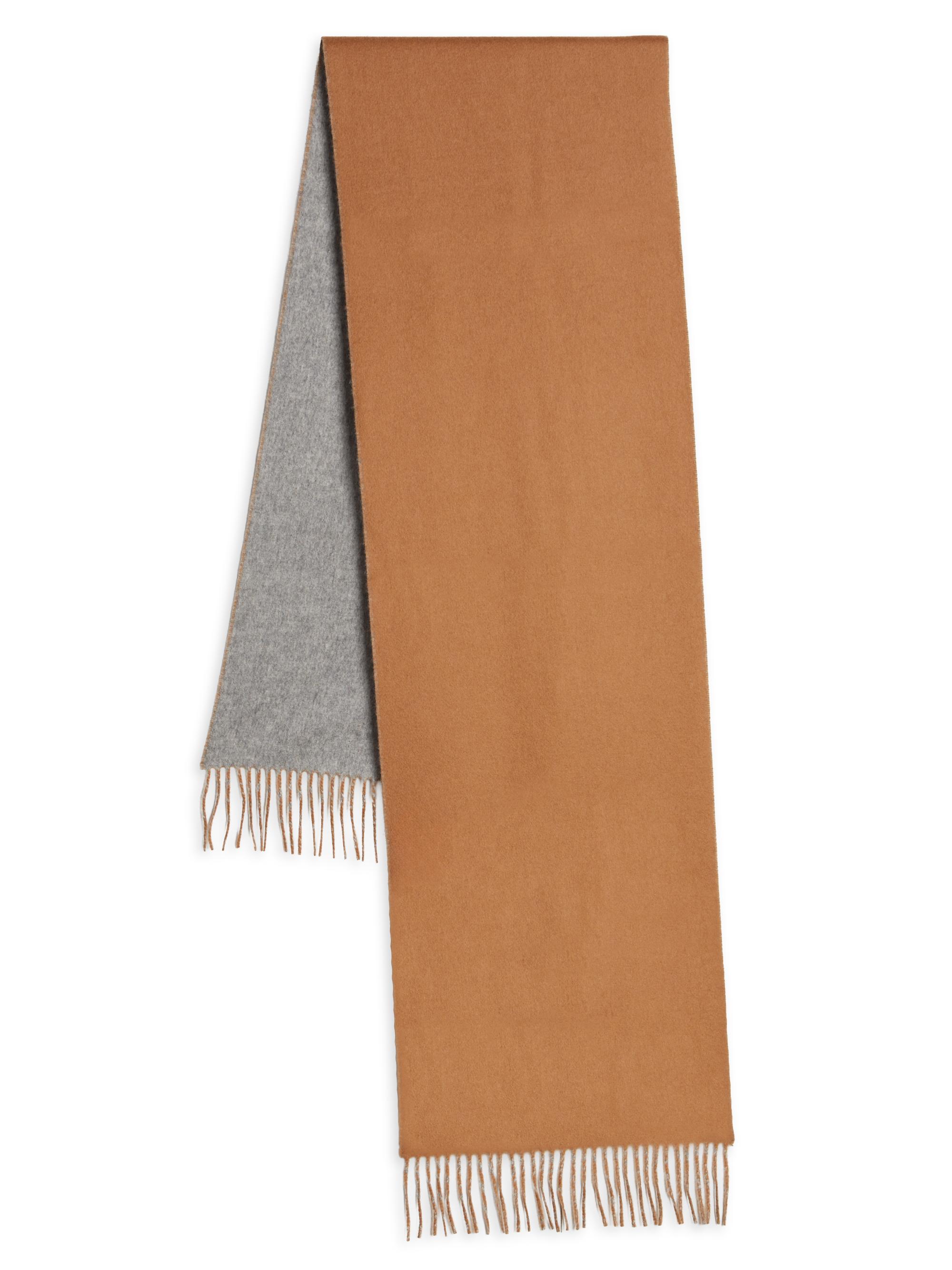 Click here for Saks Fifth Avenue Mens Double Face Wool Blend Frin... prices