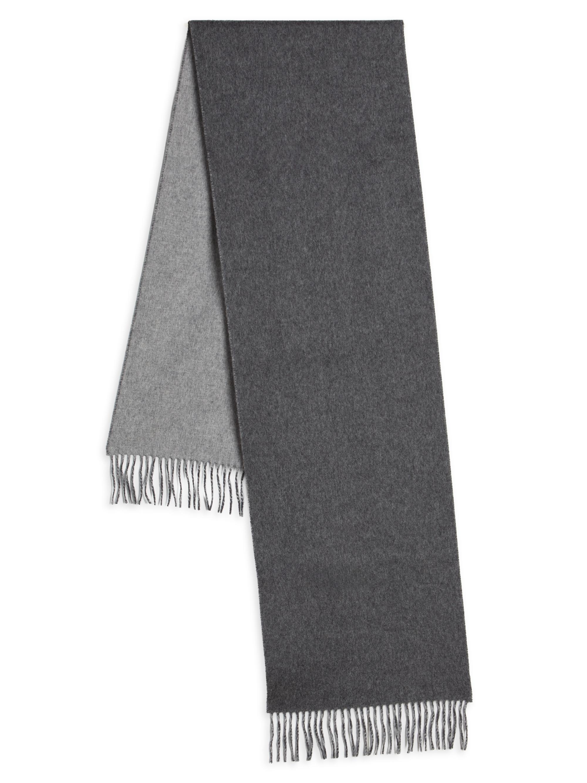 Click here for Saks Fifth Avenue Mens Double Face Wool Blend Frin... prices