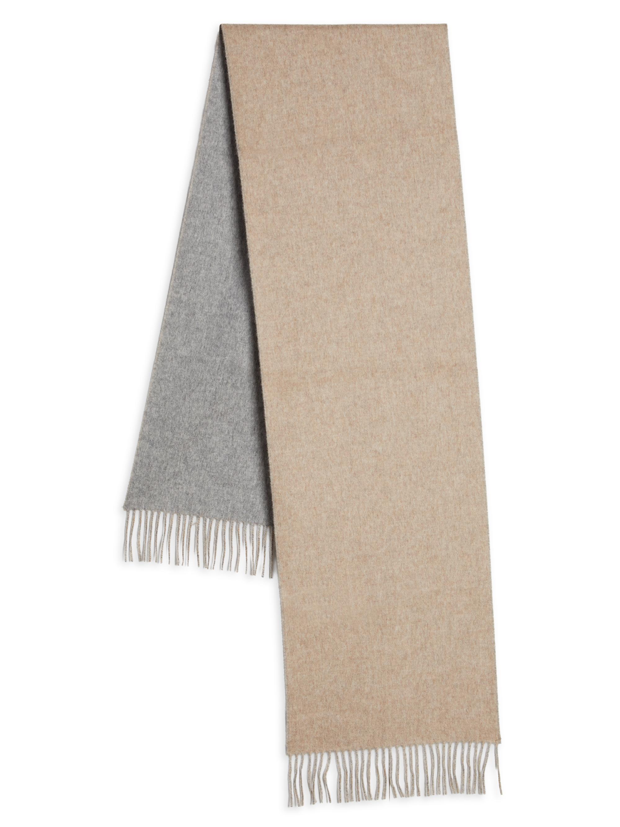 Click here for Saks Fifth Avenue Mens Double Face Wool Blend Frin... prices