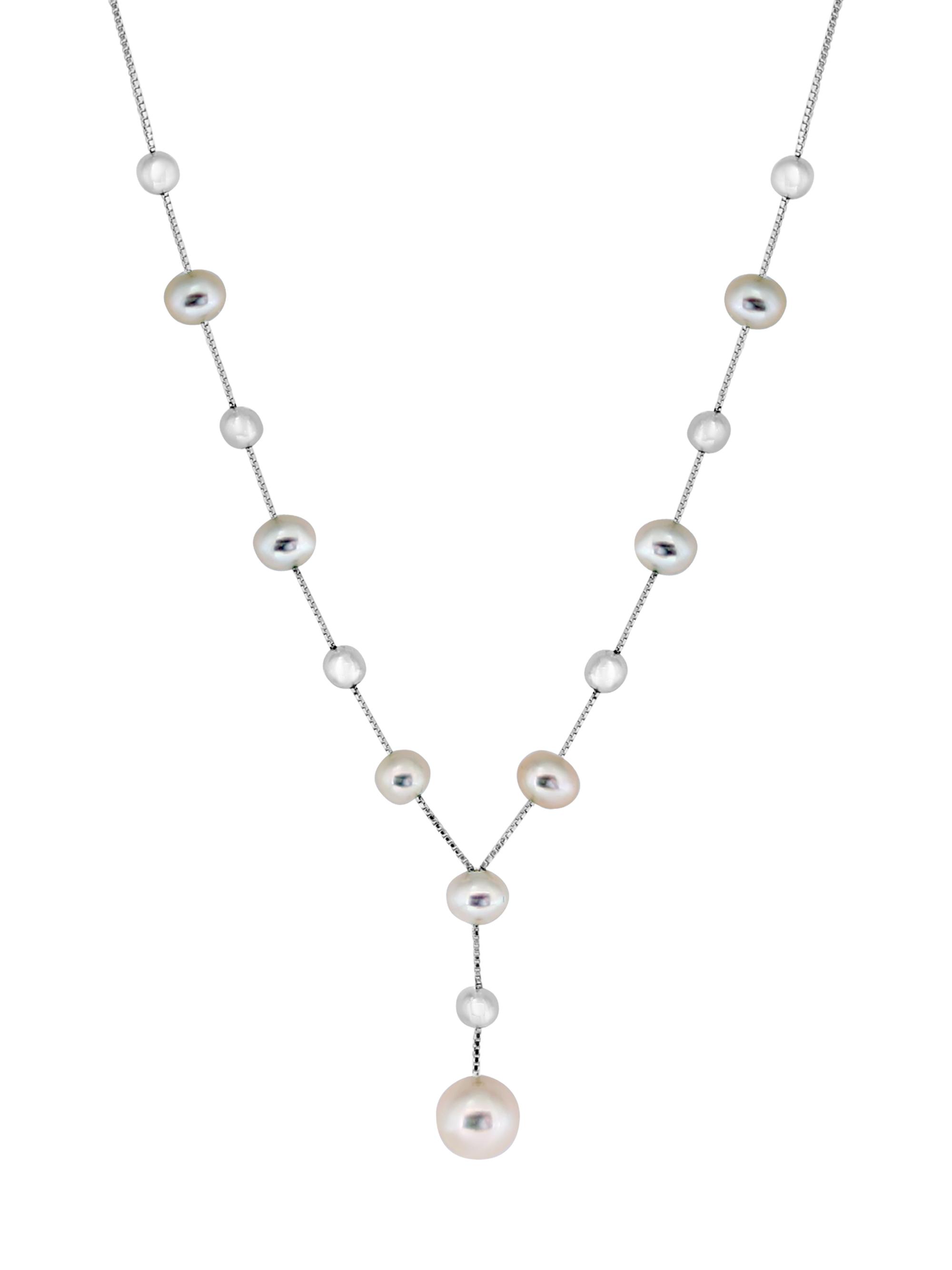 Click here for Effy Womens Sterling Silver & 6-9MM Freshwater Pea... prices