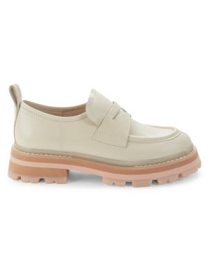 Ash Genial Leather Loafers on SALE | Saks OFF 5TH