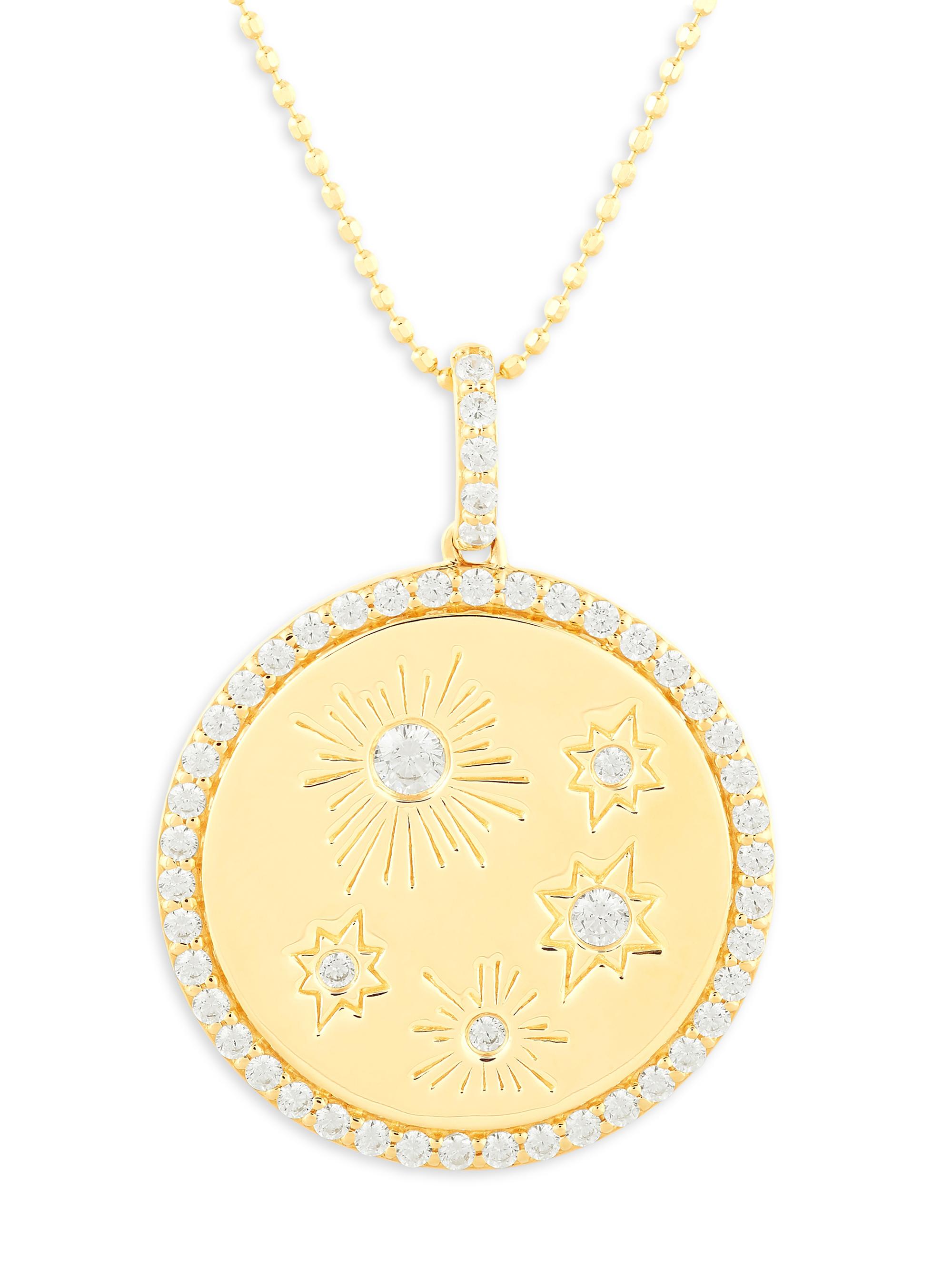 Click here for Saks Fifth Avenue Womens 14K Yellow Gold & 0.5 TCW... prices