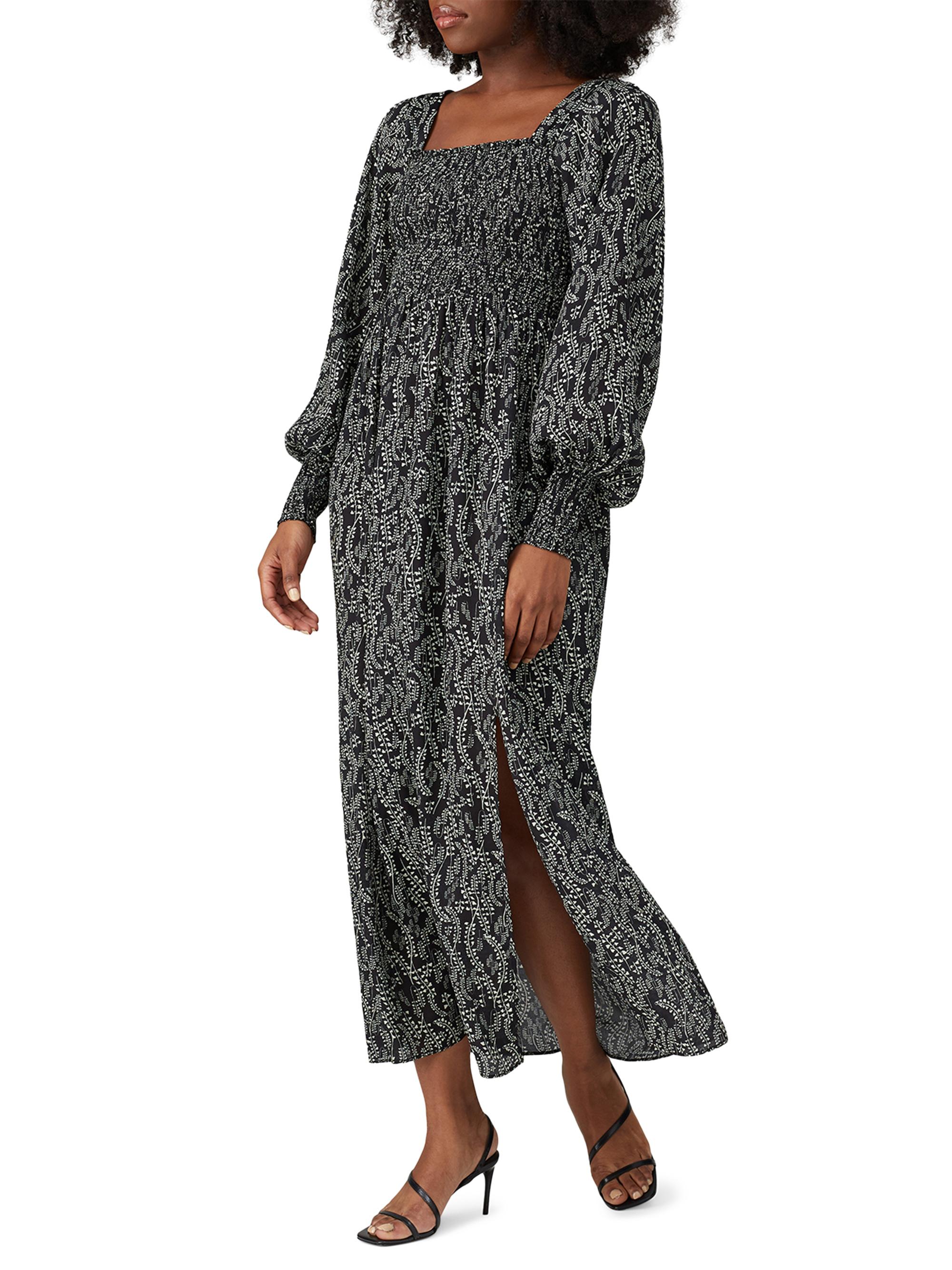 Click here for Rixo Womens Marie Floral Silk-Blend Maxi Dress - B... prices