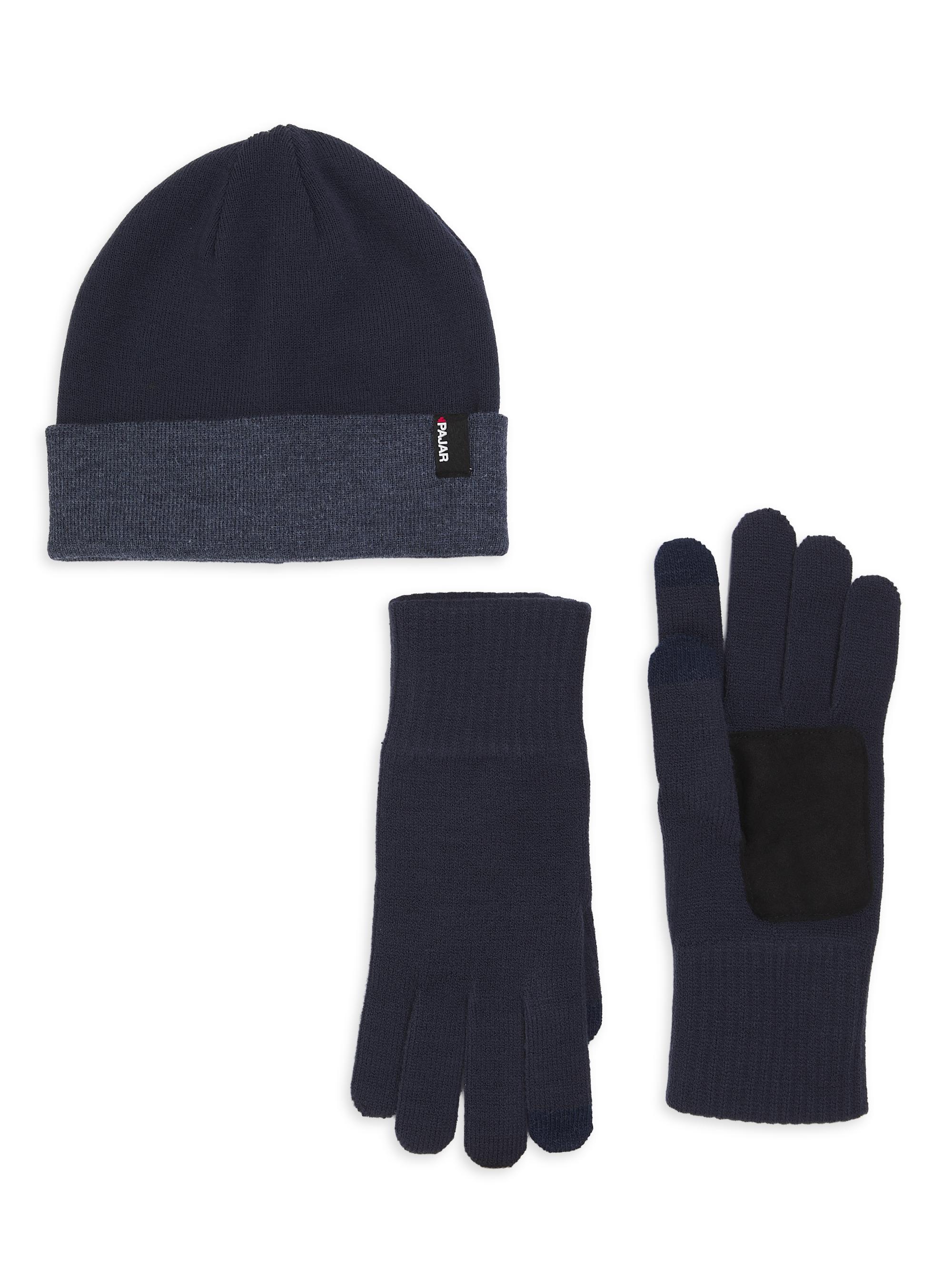 Click here for Pajar Mens Rossland 2-Piece Beanie & Gloves Set -... prices