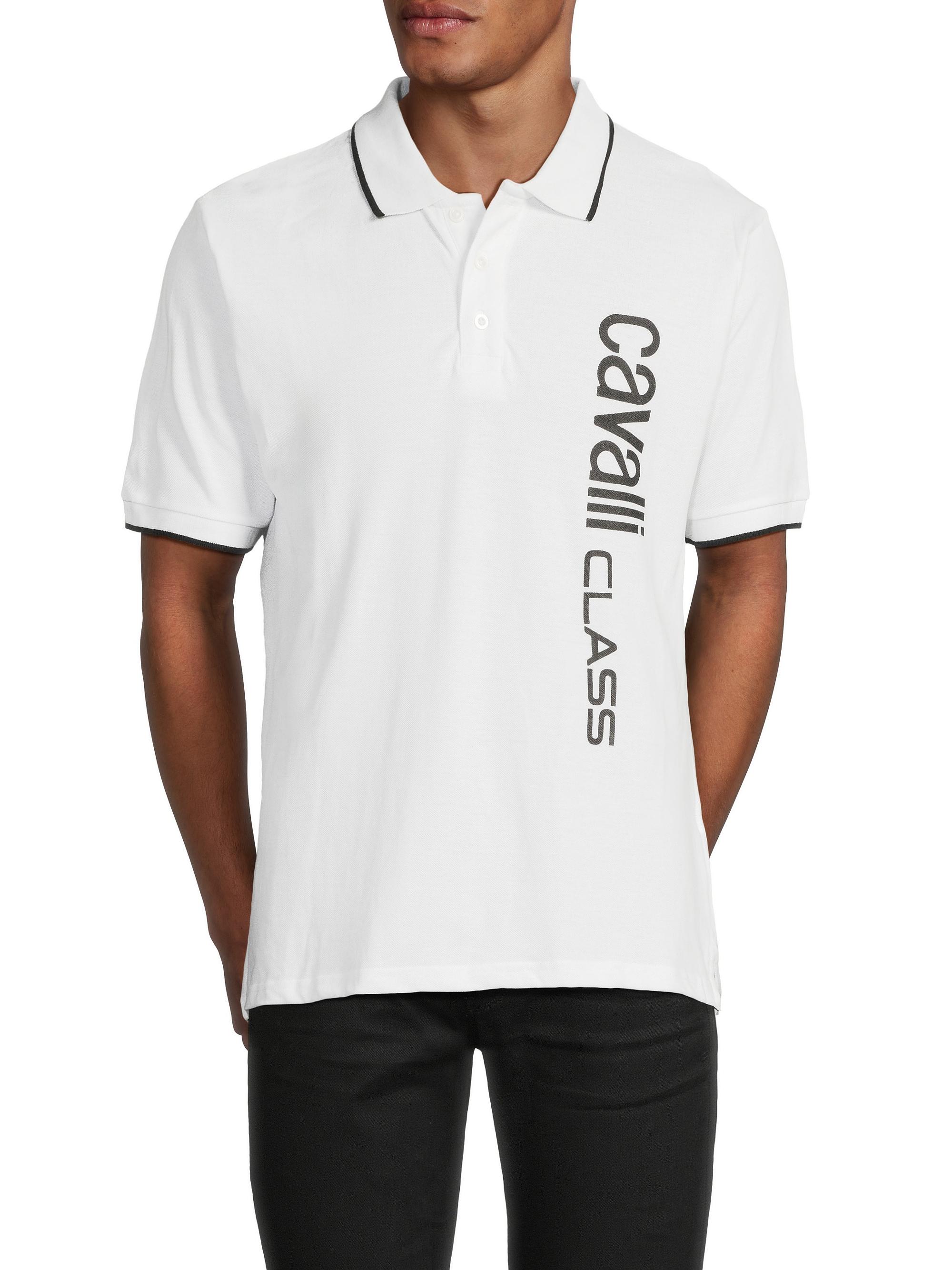 Click here for Cavalli Class by Roberto Cavalli Mens Logo Cotton... prices