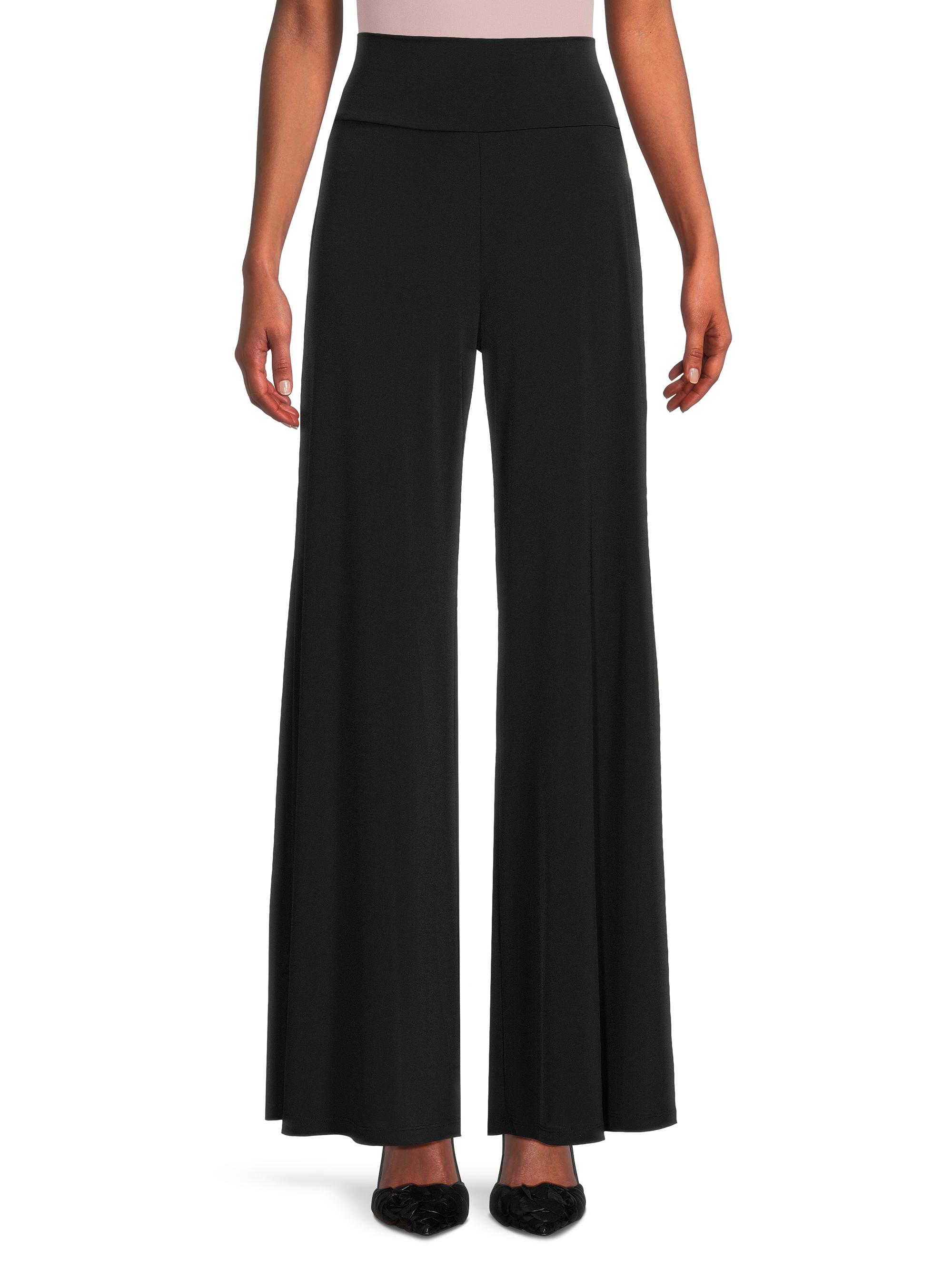 Click here for Renee C. Womens High Rise Wide Leg Pants - Black -... prices