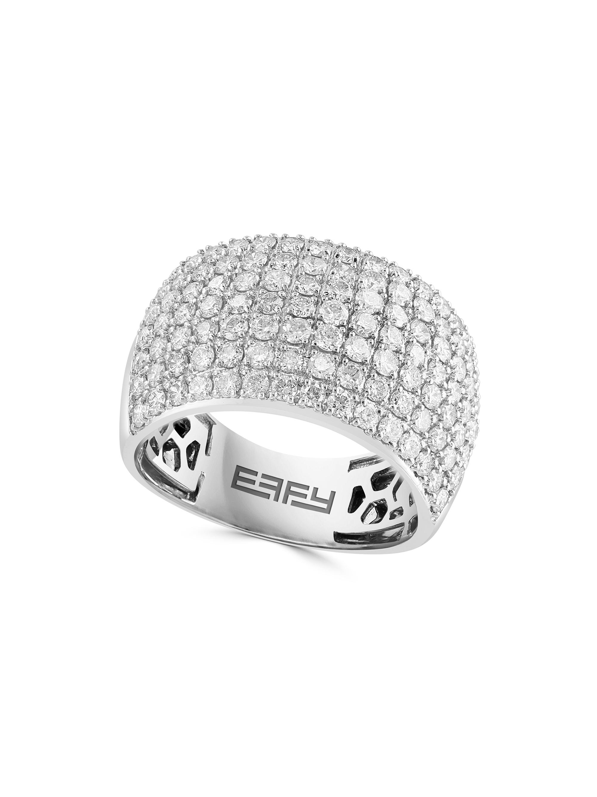 Click here for Effy Womens Hematian 14K White Gold & 1.4 TCW Diam... prices