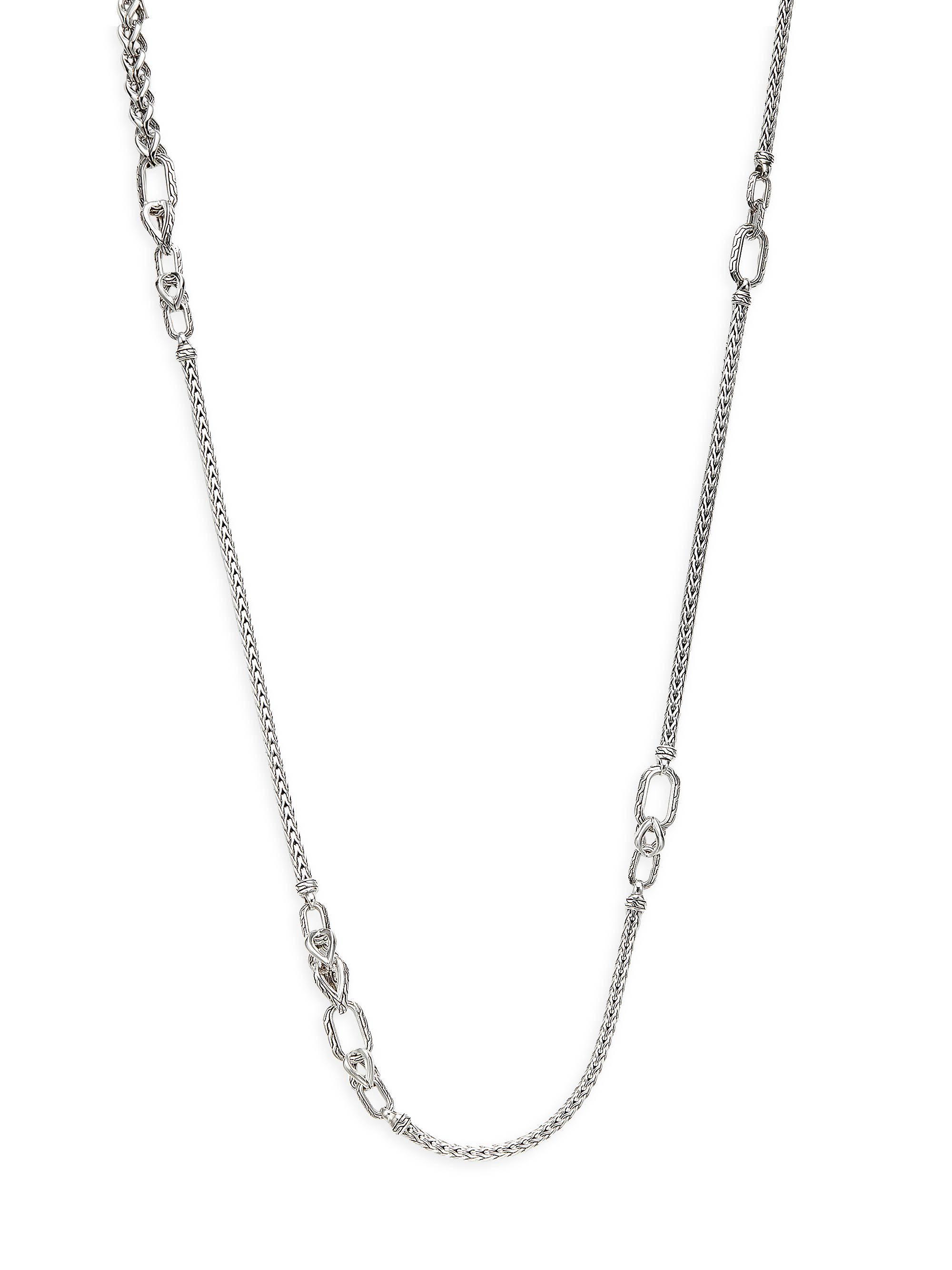 Click here for John Hardy Womens Asli Classic Chain Sterling Silv... prices