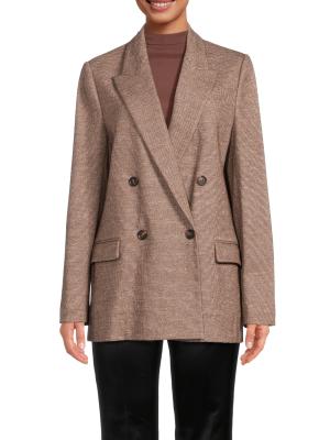 Brunello Cucinelli Metallic Virgin Wool Blend Blazer on SALE | Saks OFF 5TH