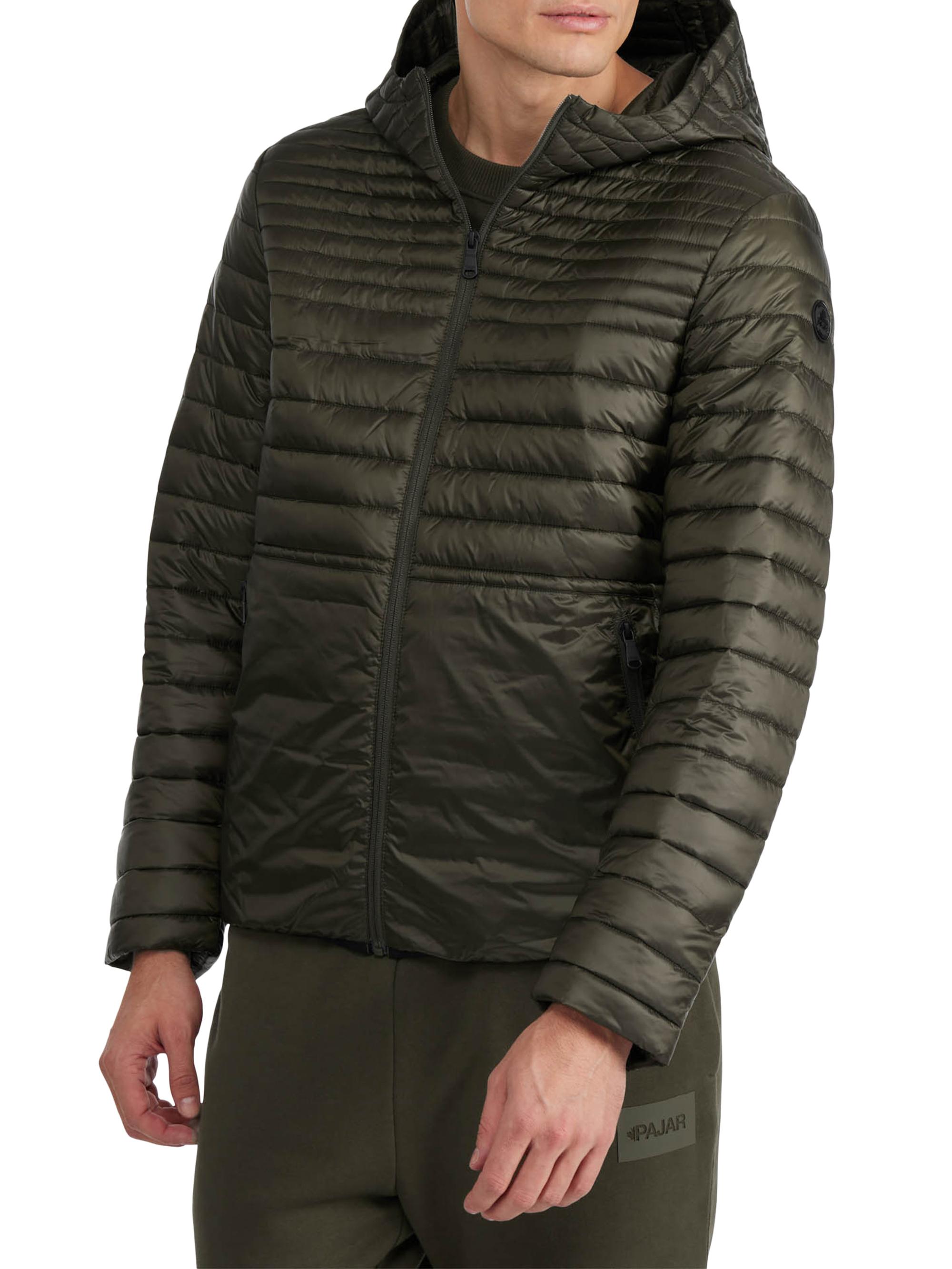 Click here for Pajar Mens Eriksson Quilted Puffer Jacket - Milita... prices