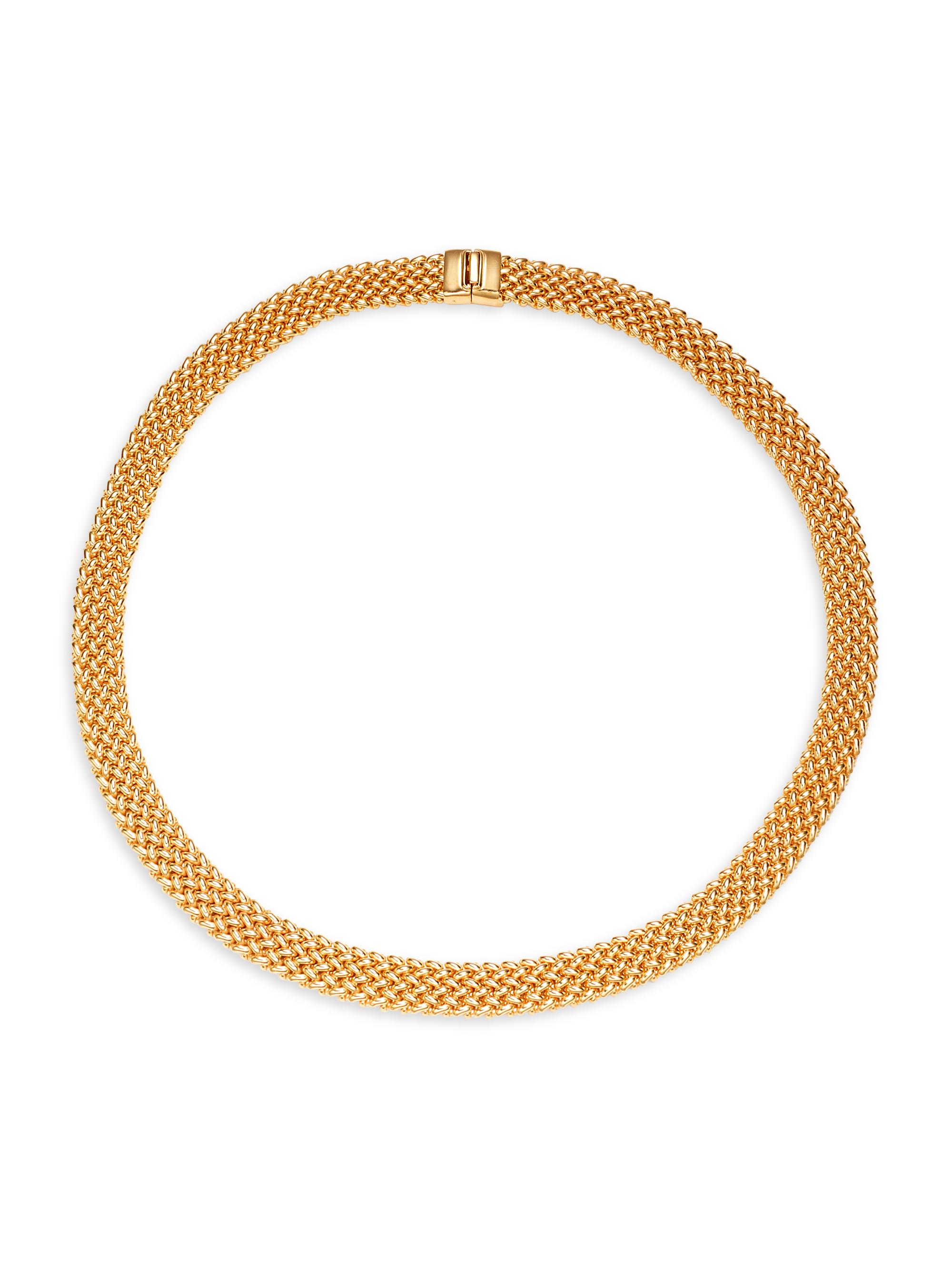 Click here for Saks Fifth Avenue Made in Italy Womens 18K Goldpla... prices