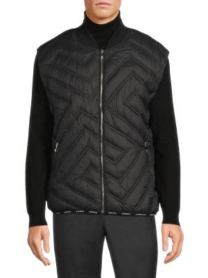 Versace Greca Quilted Vest on SALE | Saks OFF 5TH