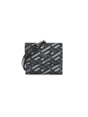 Versace La Greca Lanyard Wallet on SALE | Saks OFF 5TH