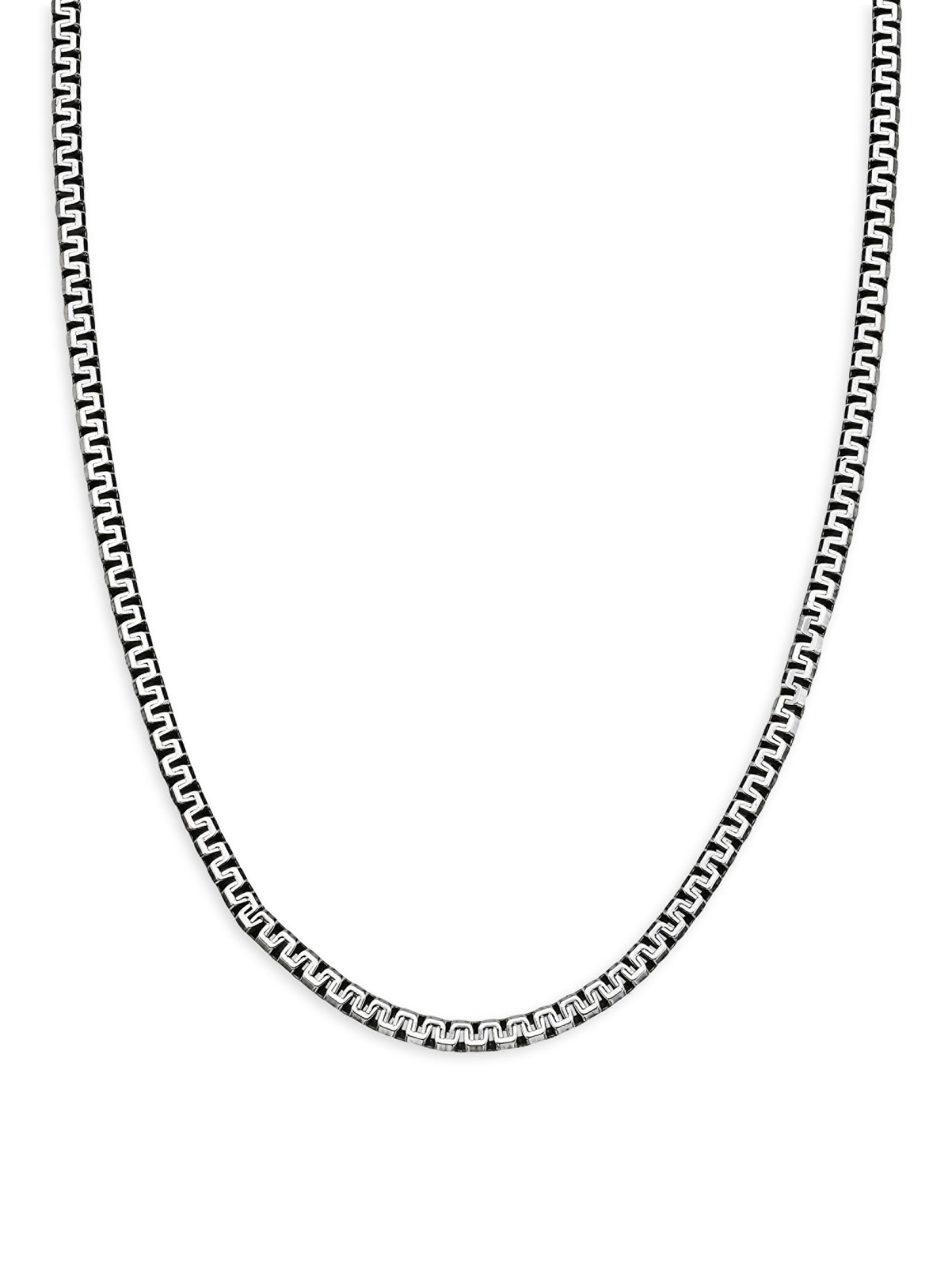 Click here for Effy Womens Sterling Silver 22 Chain Necklace prices