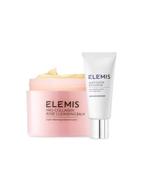 Elemis 2-Piece Super Size Rose Cleanse & Scrub Set on SALE | Saks OFF 5TH