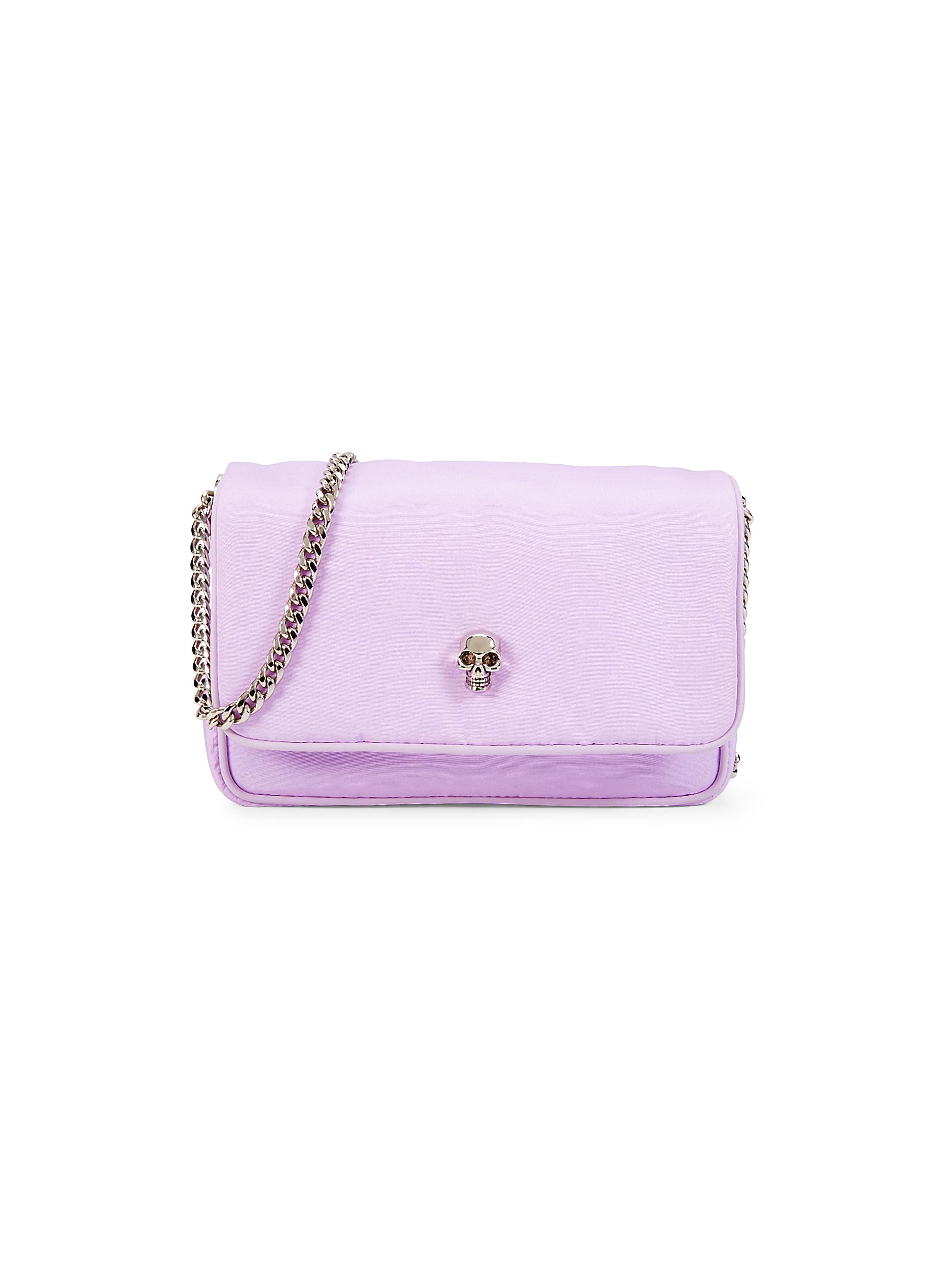 Click here for Mcqueen Womens Small Skull Crossbody Bag - Pink prices