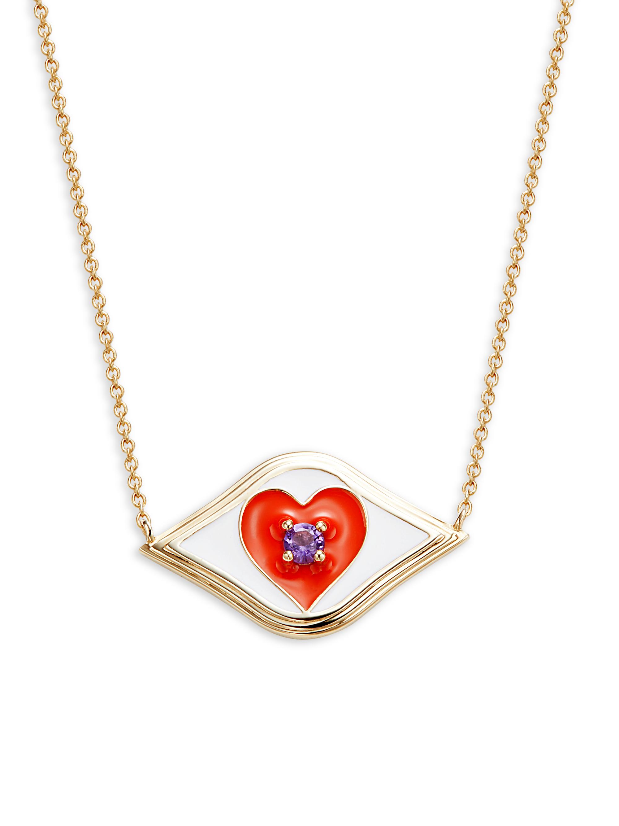 Click here for Sydney Evan Womens 14K Yellow Gold & Amethyst Chan... prices