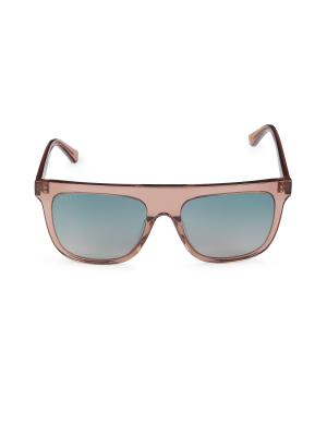 Diff Eyewear 55MM Rectangle Sunglasses on SALE | Saks OFF 5TH