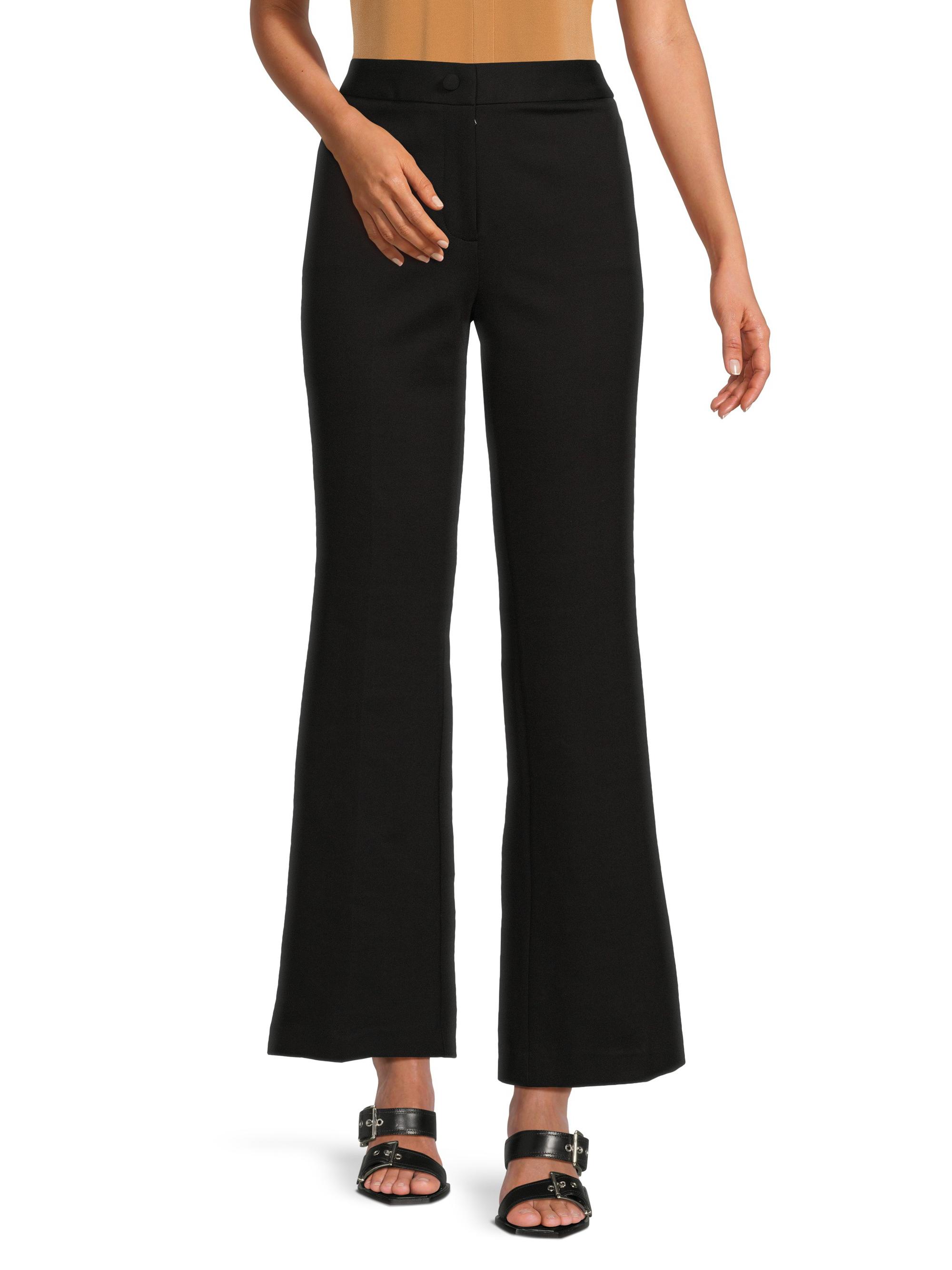 Click here for Calvin Klein Womens Flare Pants - Black - Size 8 prices