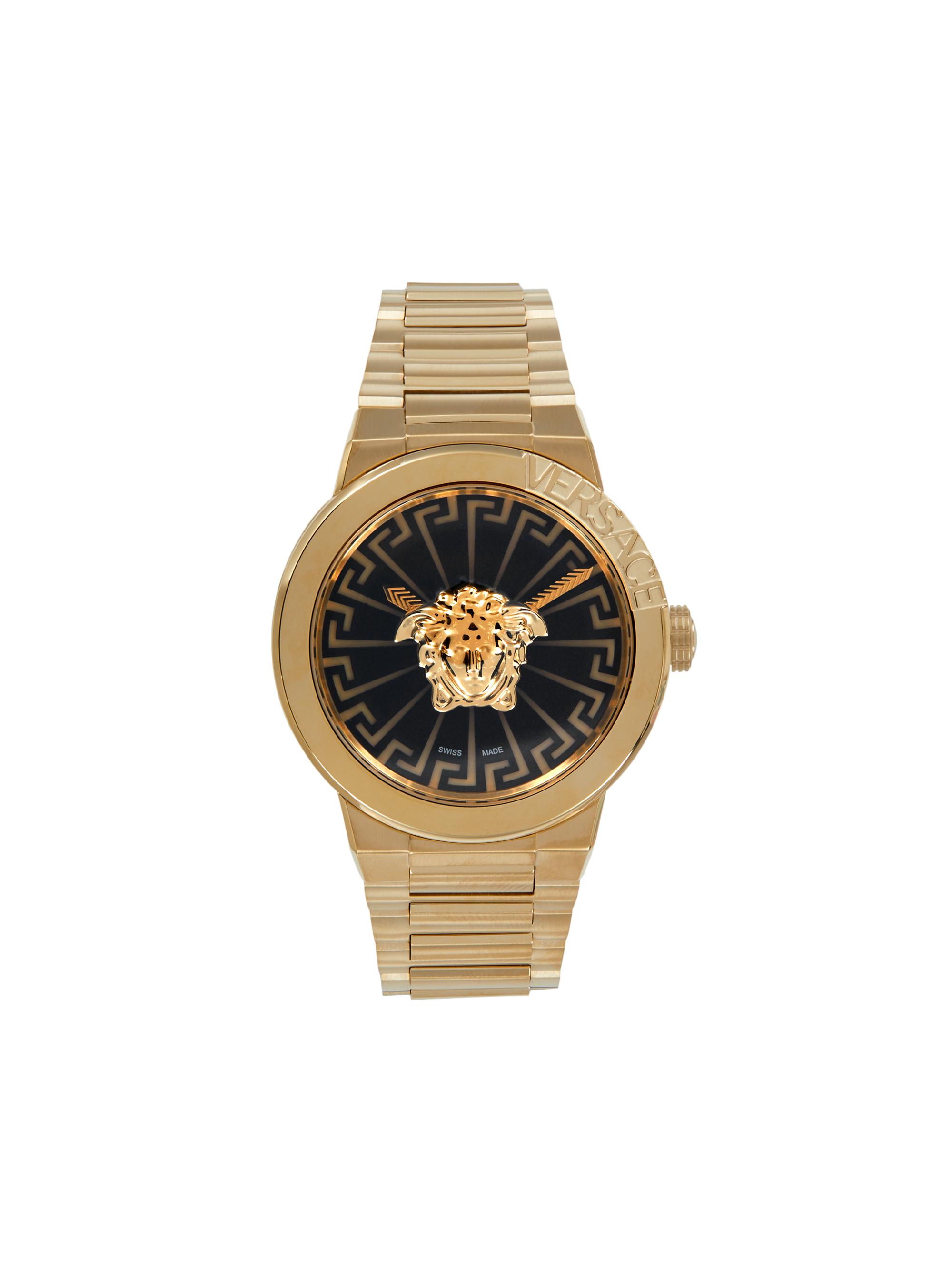 Click here for Versace Womens Medusa Infinite IP Yellow Gold Stai... prices