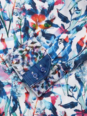 Robert Graham Drayton Classic Fit Leaf Print Shirt on SALE | Saks OFF 5TH