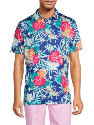 Proud 90 Tropic Thunder Floral Polo on SALE | Saks OFF 5TH