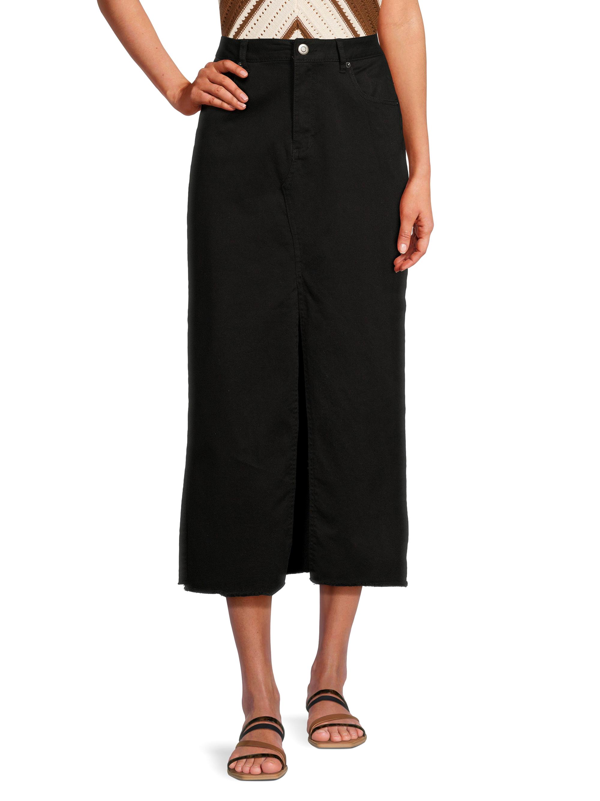 Click here for RD Style Womens Seraphina Midi Skirt - Black - Siz... prices