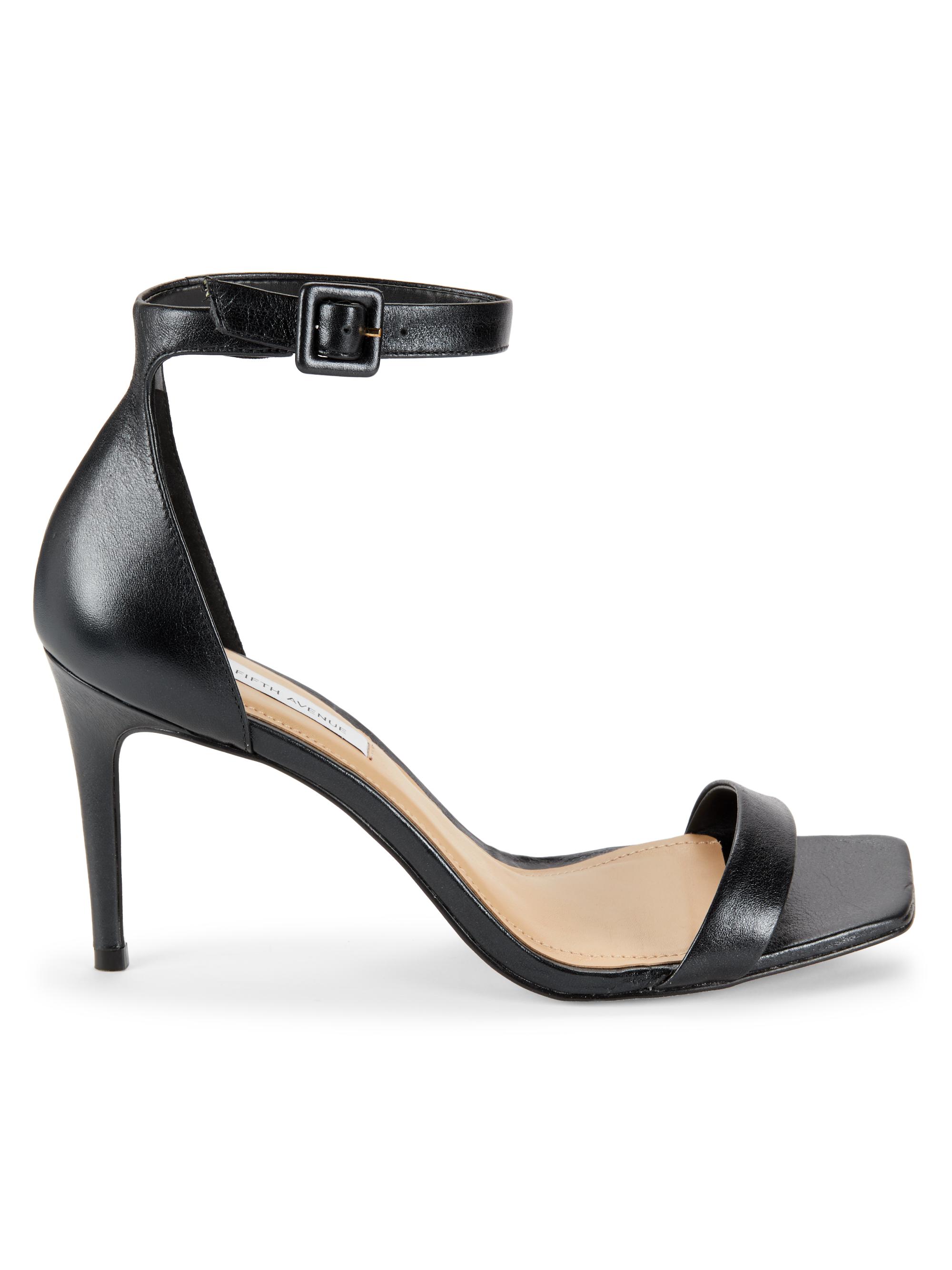 Click here for Saks Fifth Avenue Womens 89MM Metallic Ankle Strap... prices