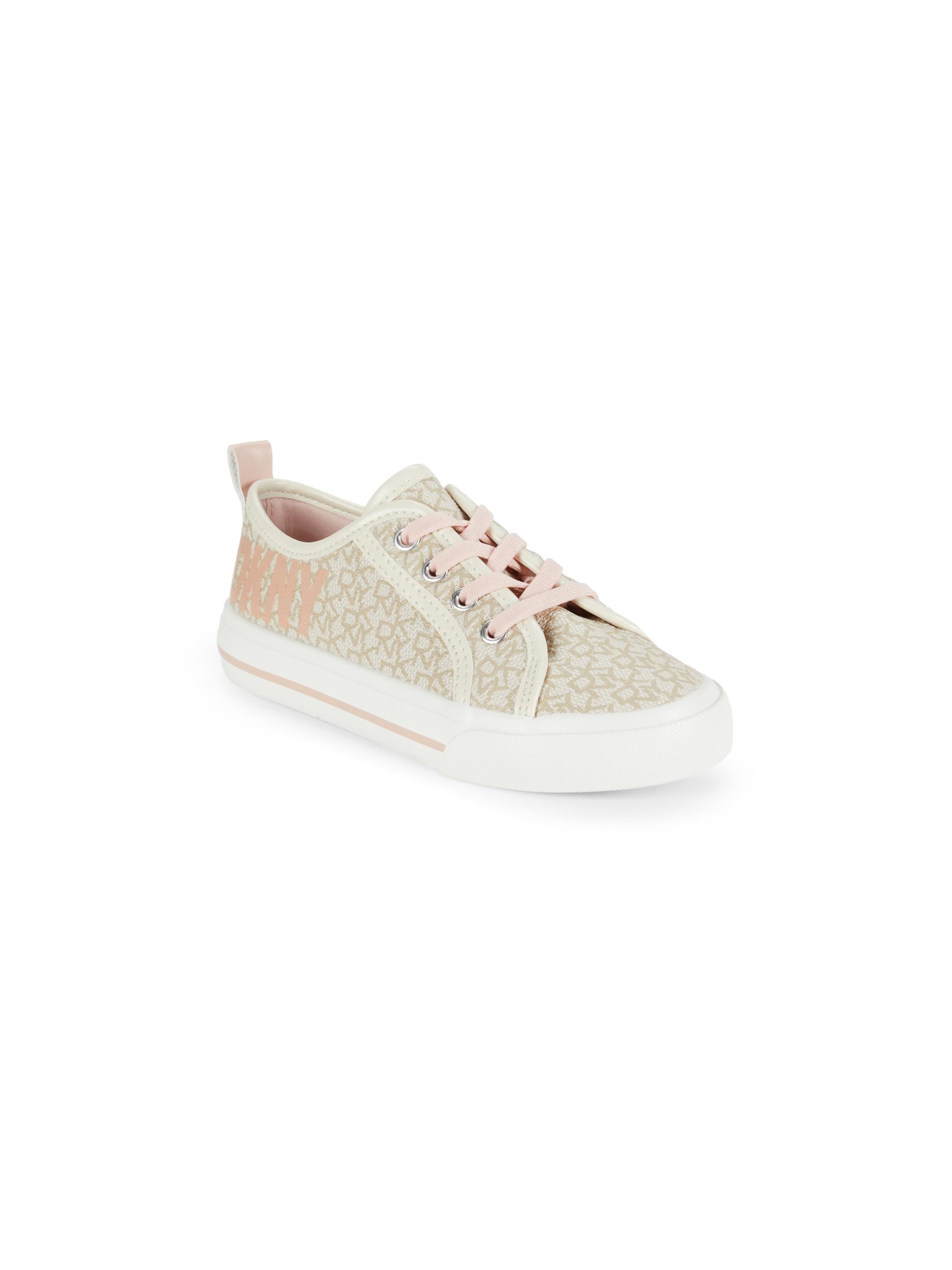 Click here for Dkny Little Girls & Girls Hannah Monogram Low Top... prices