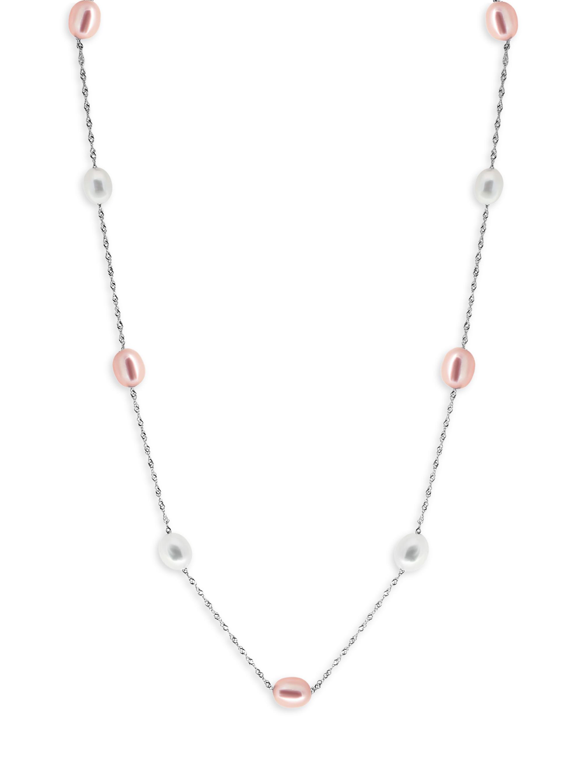 Click here for Effy Womens Sterling Silver & 7MM Freshwater Pearl... prices