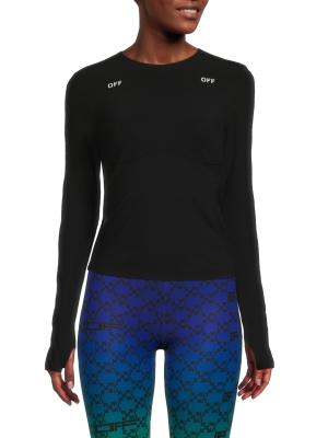 Off-White Athletic Logo Top on SALE | Saks OFF 5TH