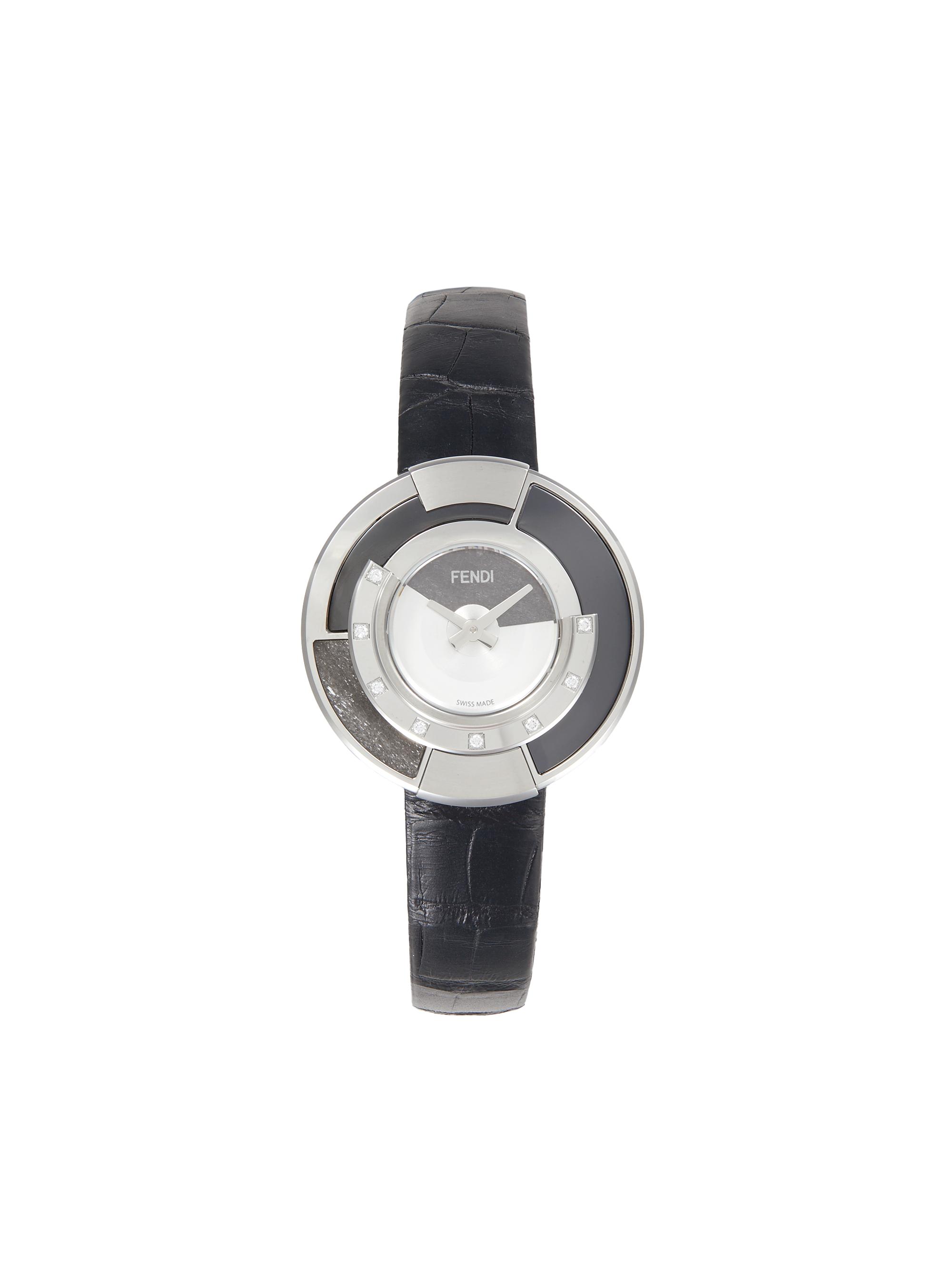 Click here for Fendi Womens Policromia 33MM Stainless Steel & All... prices