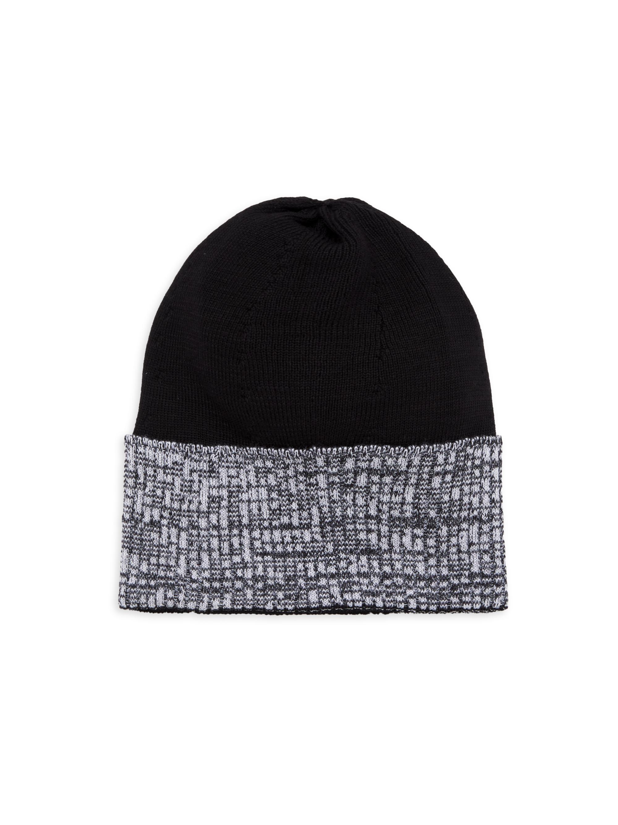 Click here for Missoni Mens Space Wool Blend Cuff Beanie - Black... prices